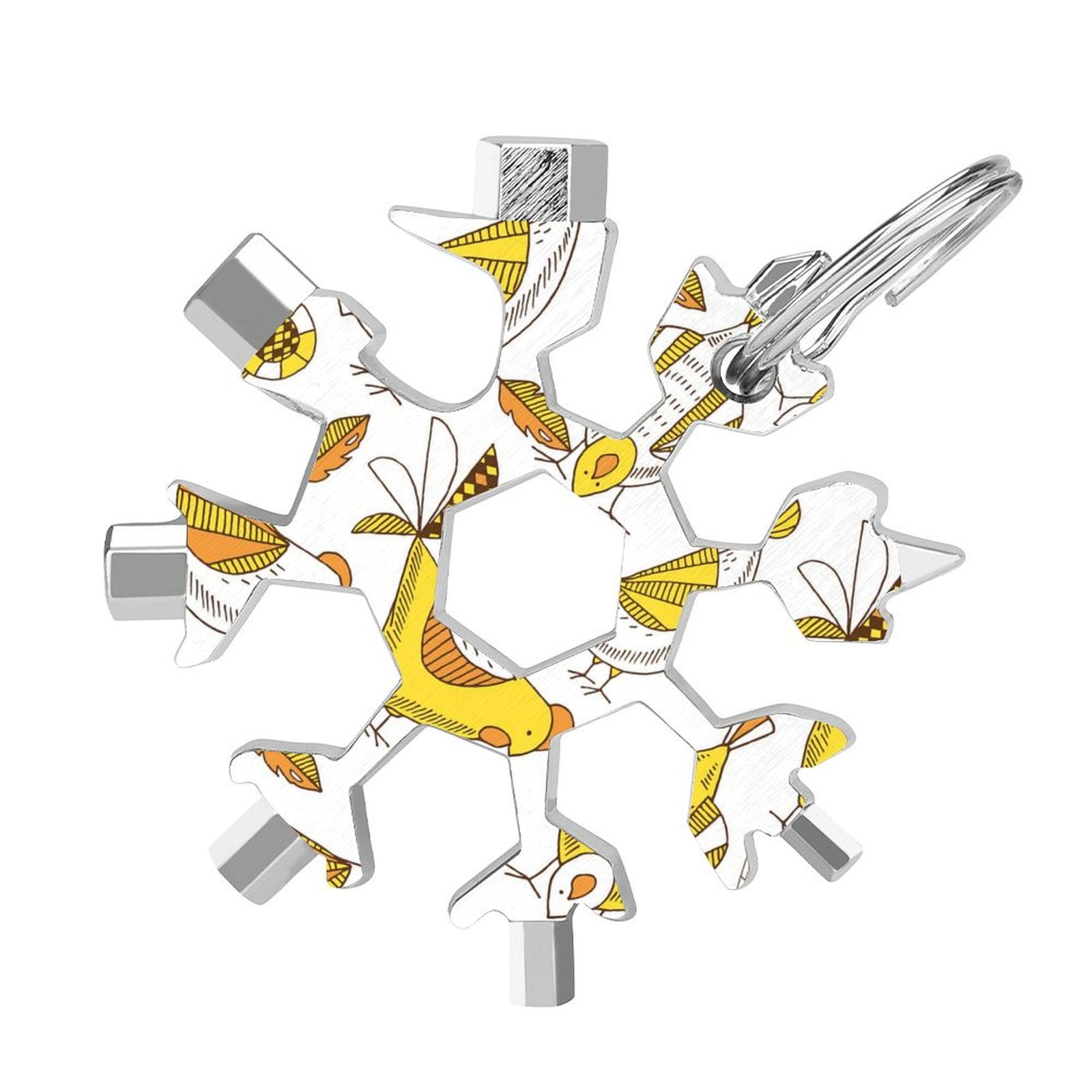 Galaxy 19-in-1 Snowflake Multi Tool, Bottle Opener/Flat Phillips ...