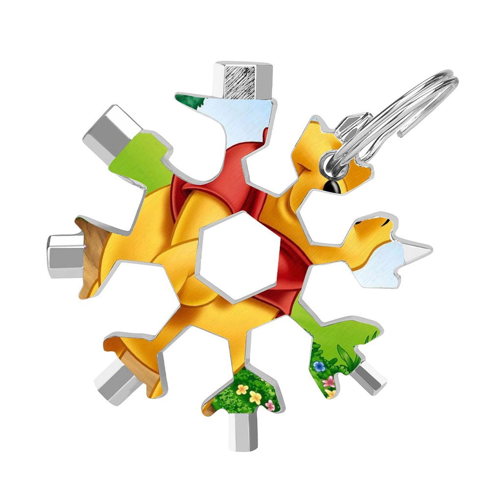 Galaxy 19-in-1 Snowflake Multi Tool, Bottle Opener/Flat Phillips ...