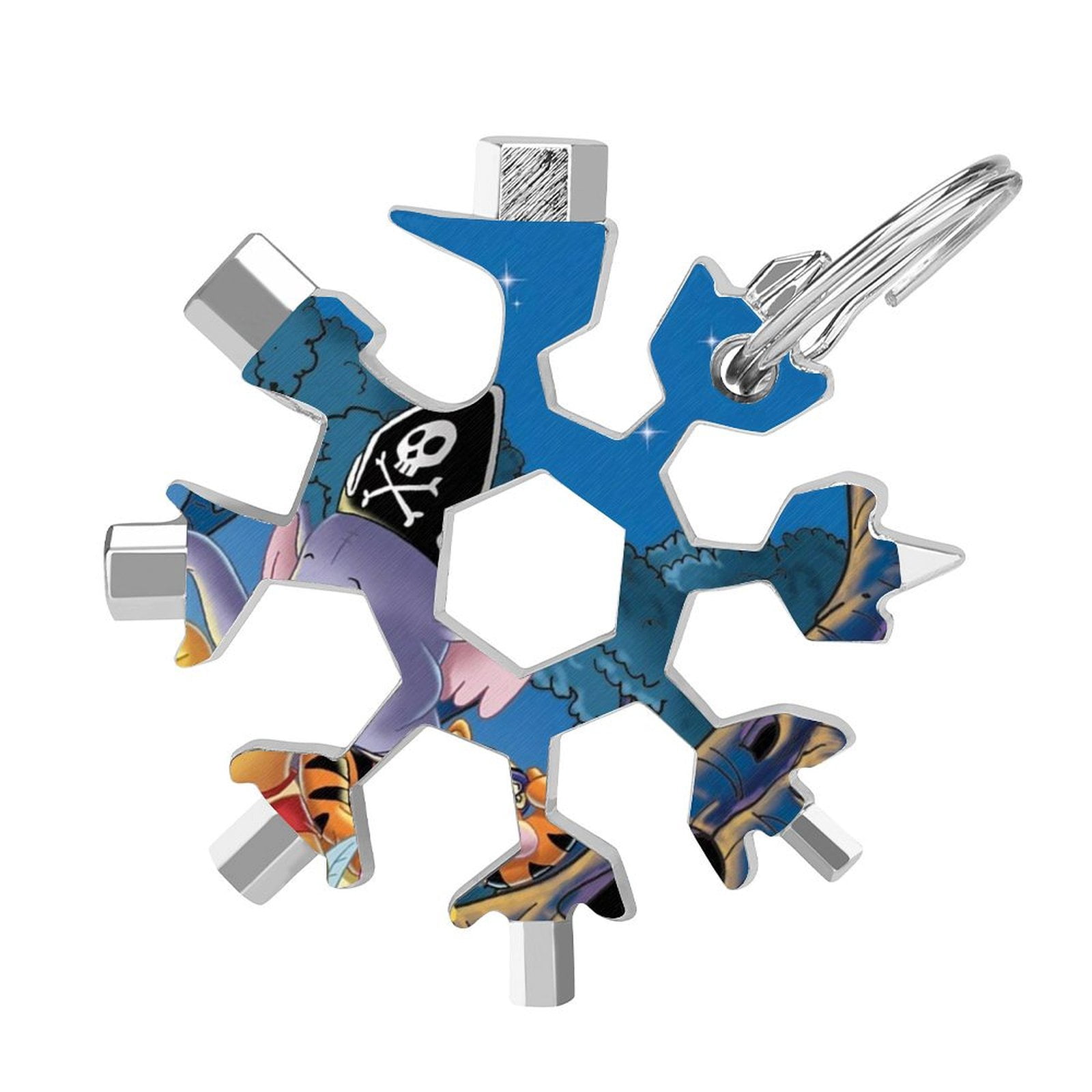 Galaxy 19-in-1 Snowflake Multi Tool, Bottle Opener/Flat Phillips ...