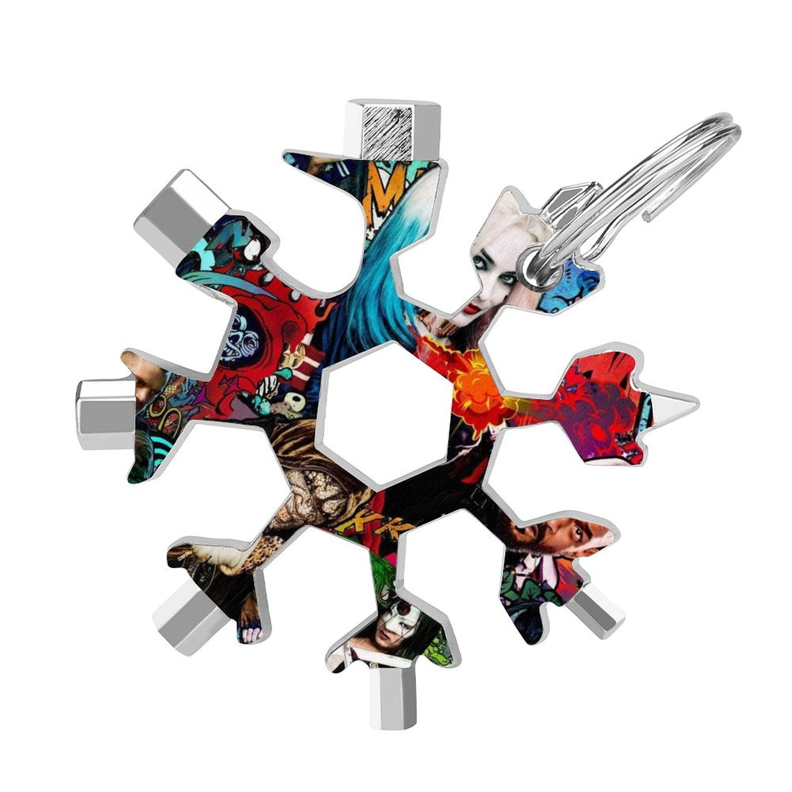 Galaxy 19-in-1 Snowflake Multi Tool, Bottle Opener/Flat Phillips ...