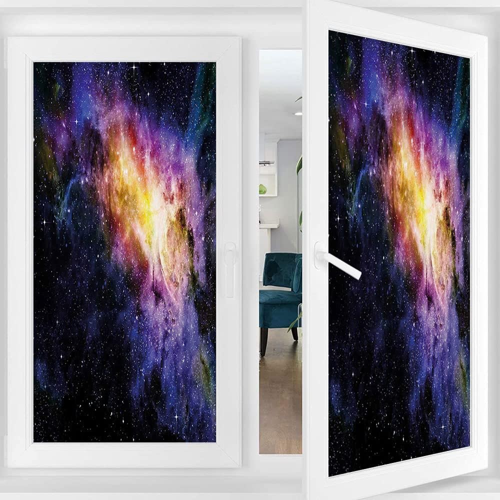 Galaxy 3D Window Film, Nebula Gas Cloud In Space Dust Milky Way In ...