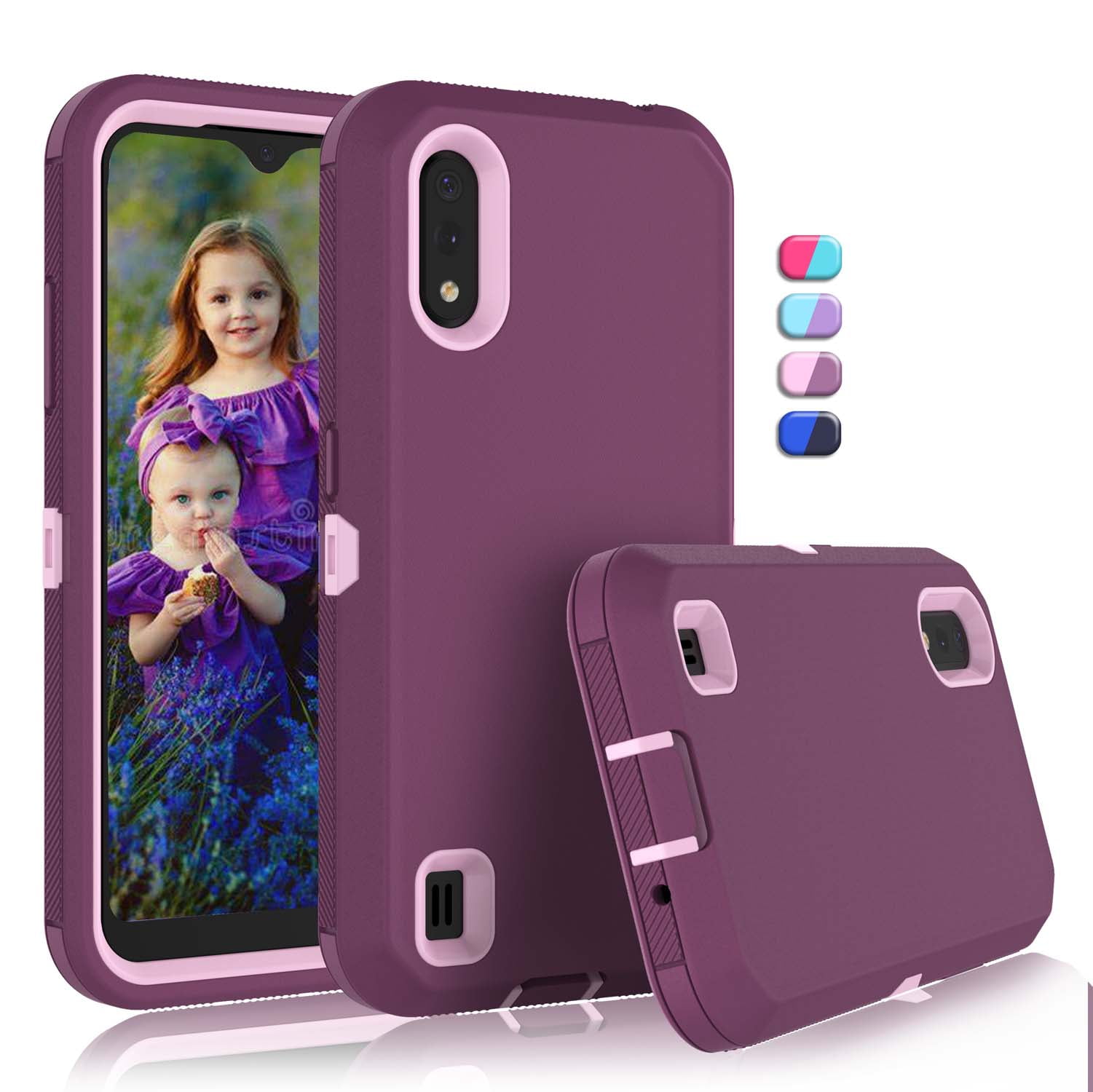 Galaxy A01 Cases, Sturdy Phone Case for Galaxy A01 5.7" 2020, Tekcoo ...