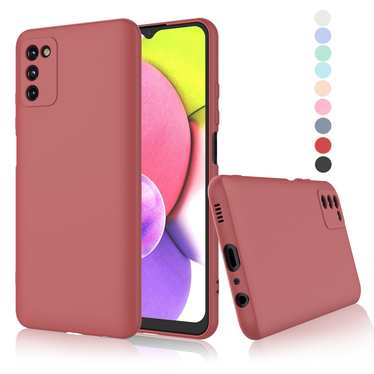 Galaxy A03S Case, Takfox Samsung Galaxy A03S 6.5" Basic Case [Frosted ...