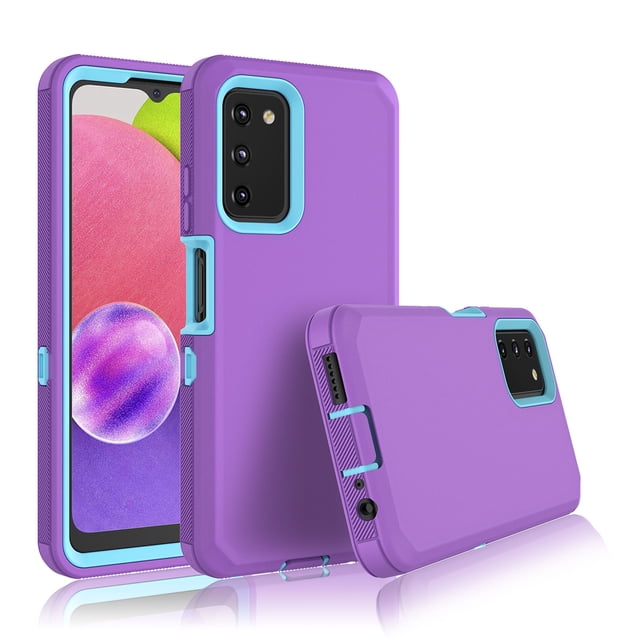 Galaxy A03S Cases, 3 in 1 Sturdy Phone Case for Samsung Galaxy A03S ...