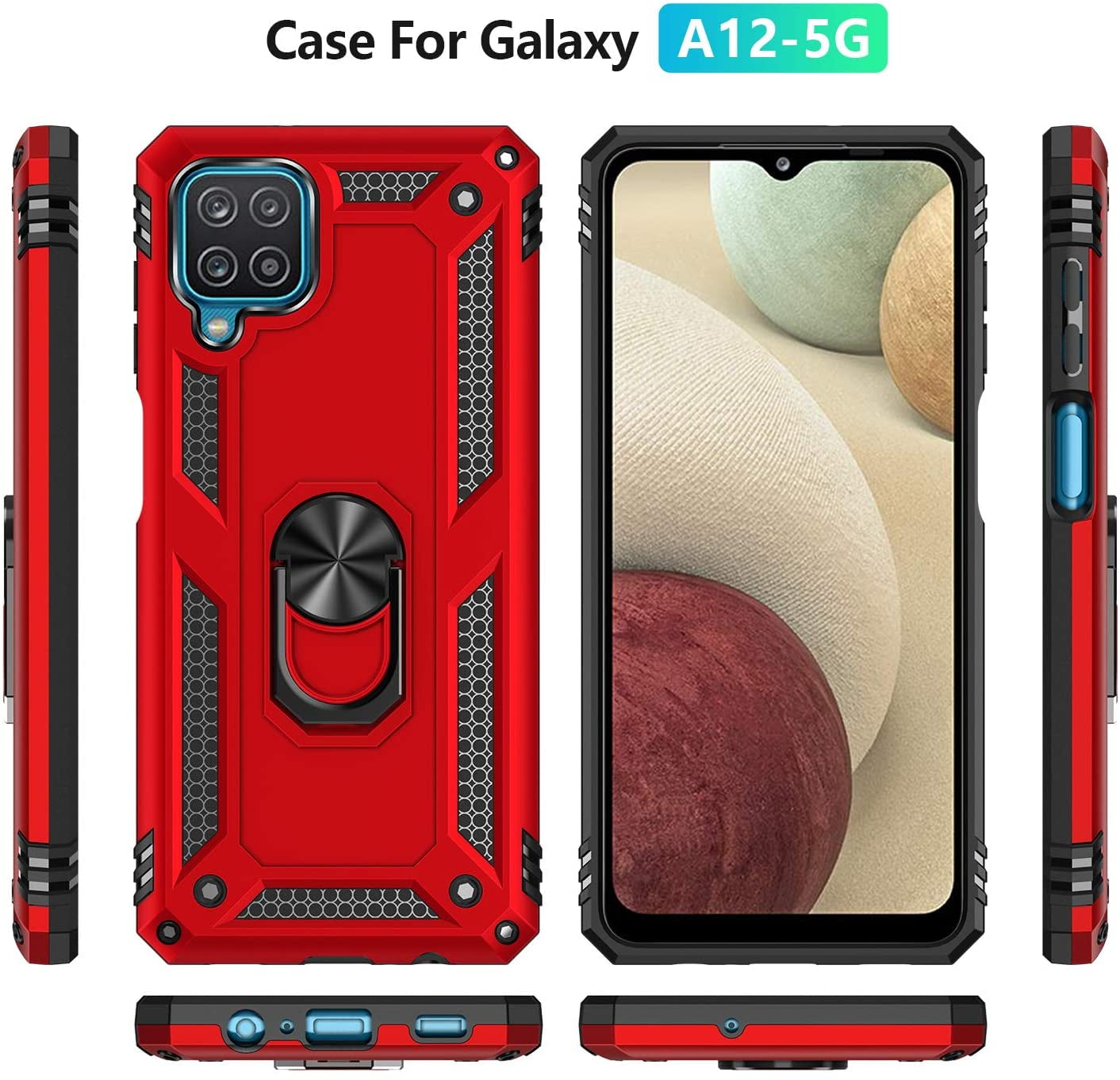 Galaxy A12 Case,Samsung A12 Case,[Military Grade] 16ft. Drop Tested ...