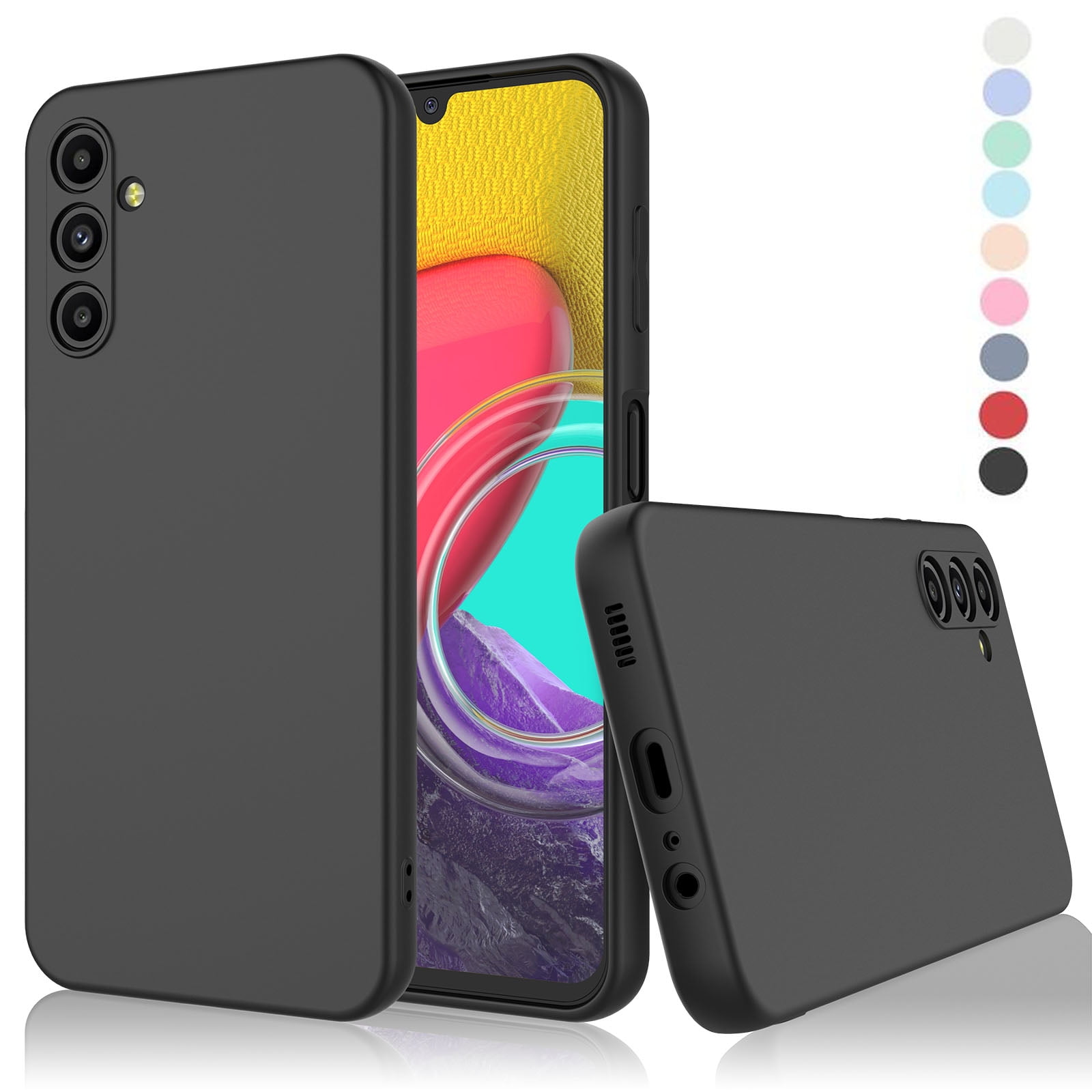 Samsung Galaxy A14 5G Case, Takfox Shockproof, Anti-slip, Slim Silicone ...