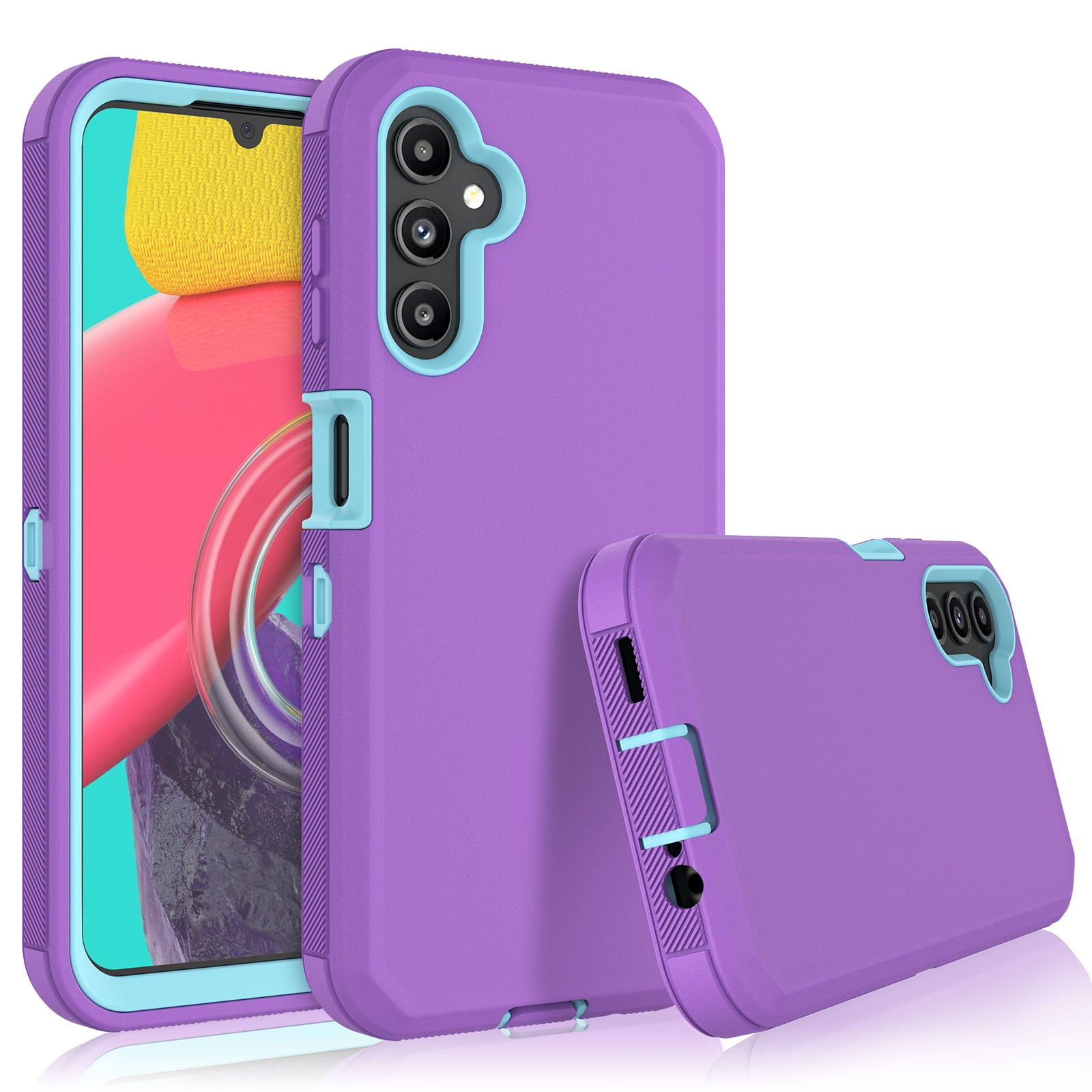 Galaxy A14 5G Cases, 3 in 1 Sturdy Phone Case for Samsung Galaxy A14 5G ...