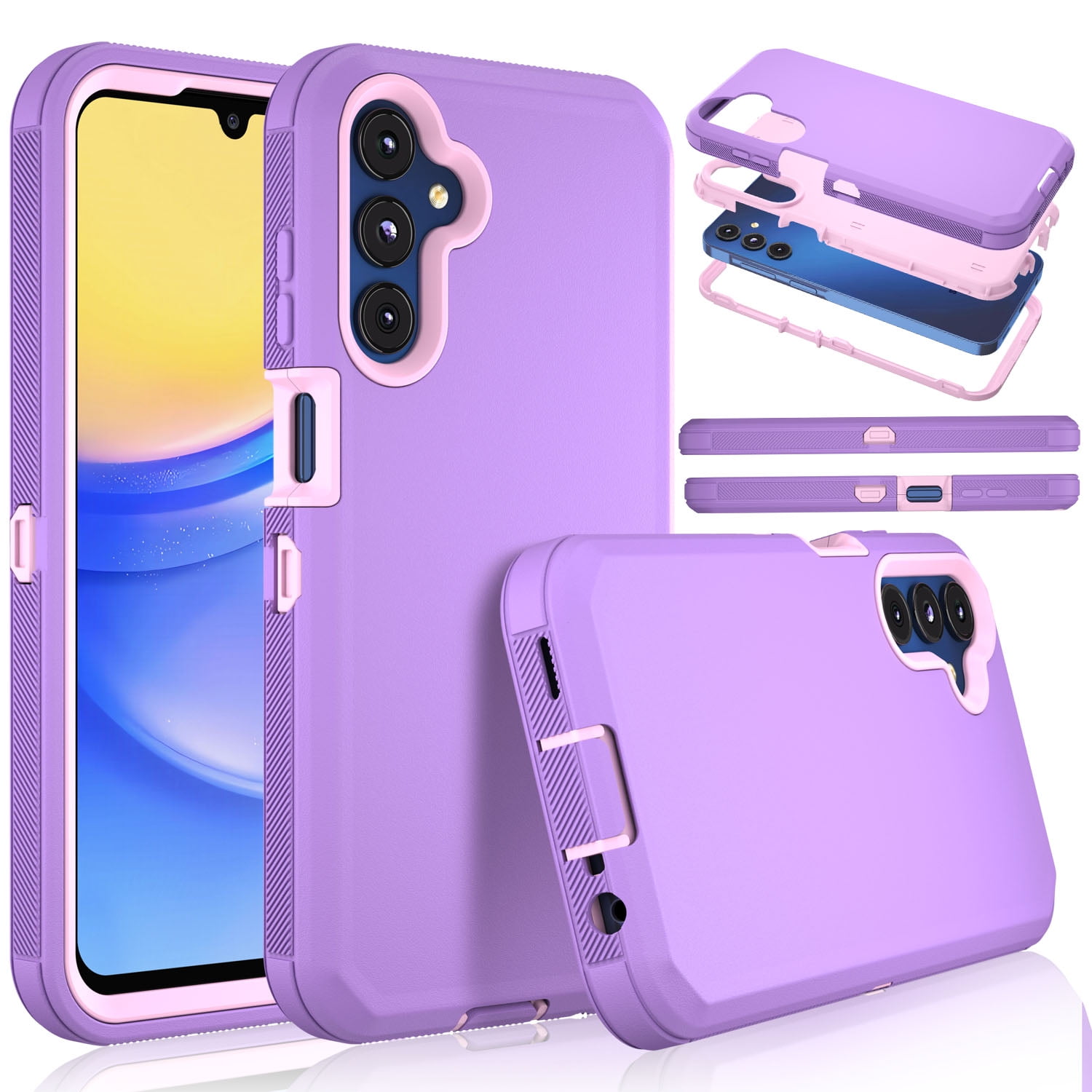 Galaxy A15 5G Case, Defender Phone Case For Samsung Galaxy A15 5G 6.5",Takfox Heavy Duty ...