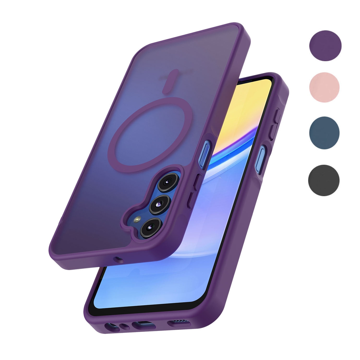 Galaxy A15 5G Case,Magnetic Phone Case with MagSafe for Samsung Galaxy A15 5G 6.5",Takfox ...