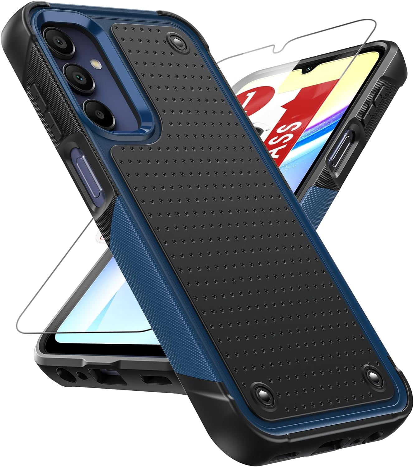 for Galaxy-A15-5G-Case: Samsung A 15 Phone Case with Screen Protector ...
