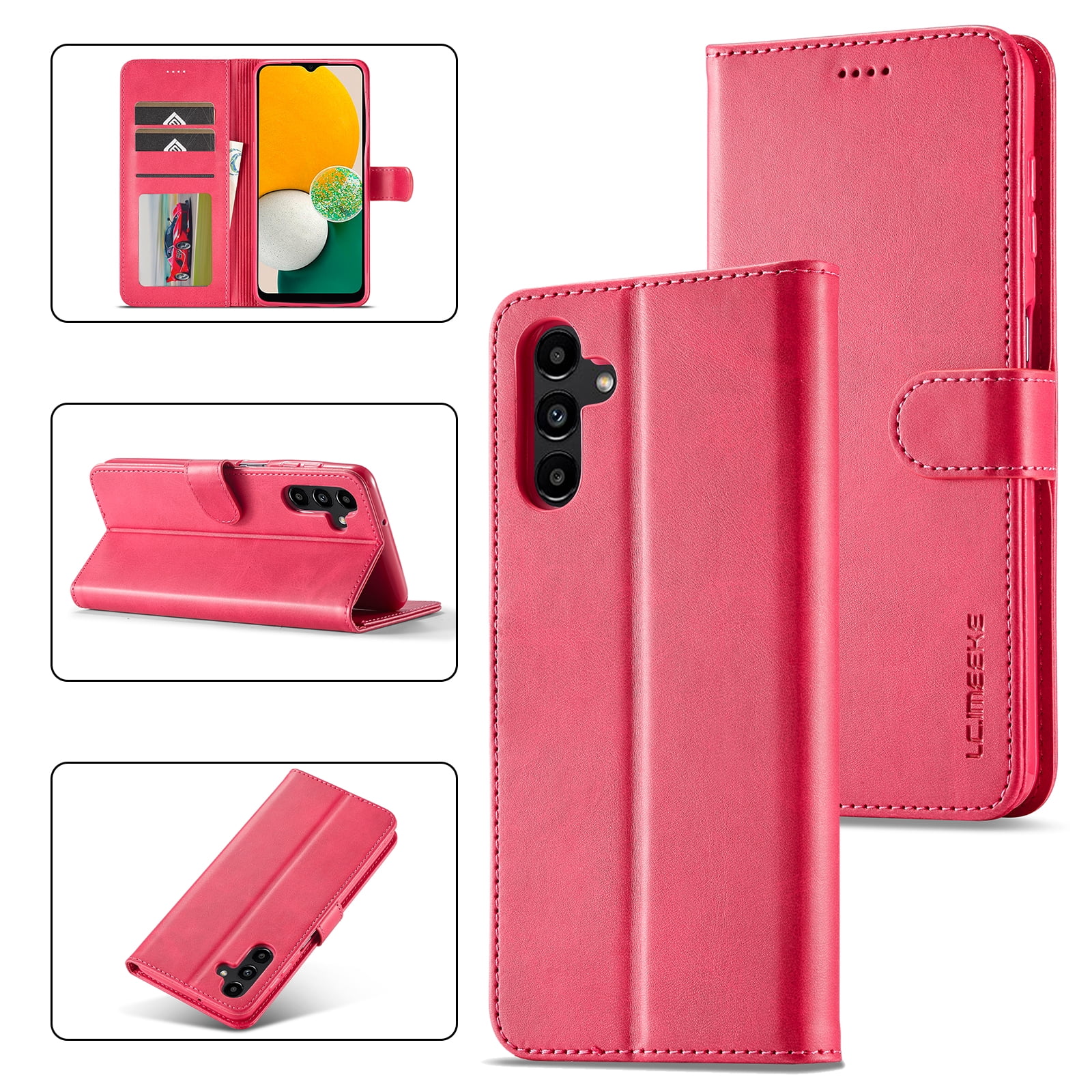 Galaxy A15 Wallet Case for Samsung Galaxy A15 Premium Luxury PU Leather ...