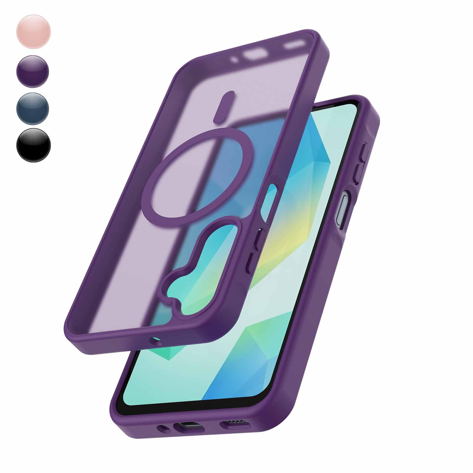 Galaxy A16 Case,Magnetic Phone Case with MagSafe for Samsung A16 6.7 ...