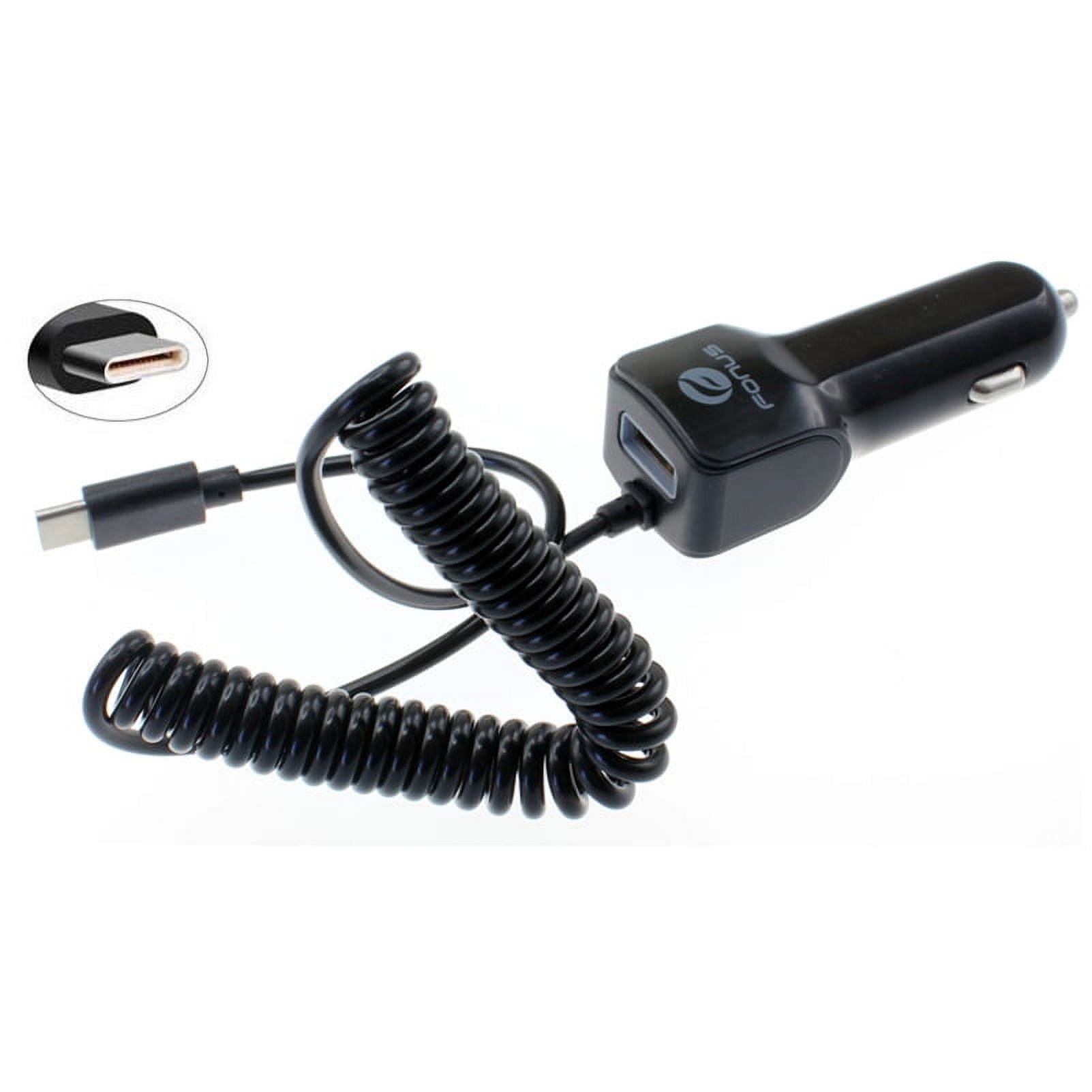Galaxy A21/A11 Car Charger - 3.1A Type-C Power Adapter DC Socket Extra ...