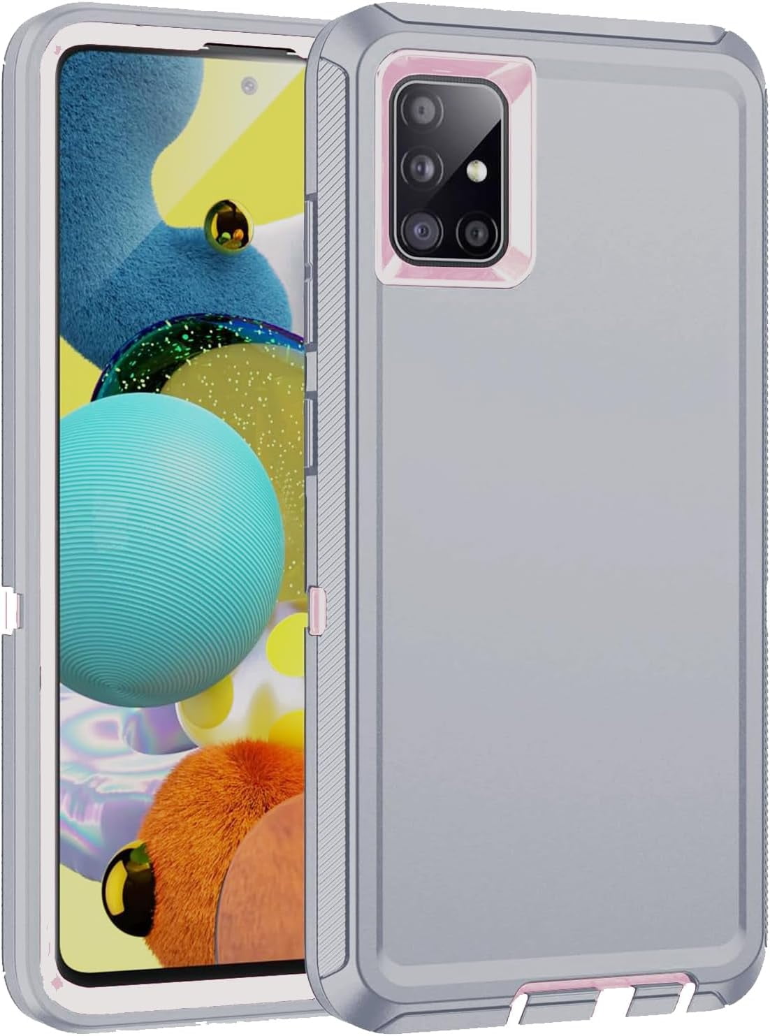 Galaxy A51 5G Case for Samsung Galaxy A51 5G Case Drop Shockproof Heavy ...