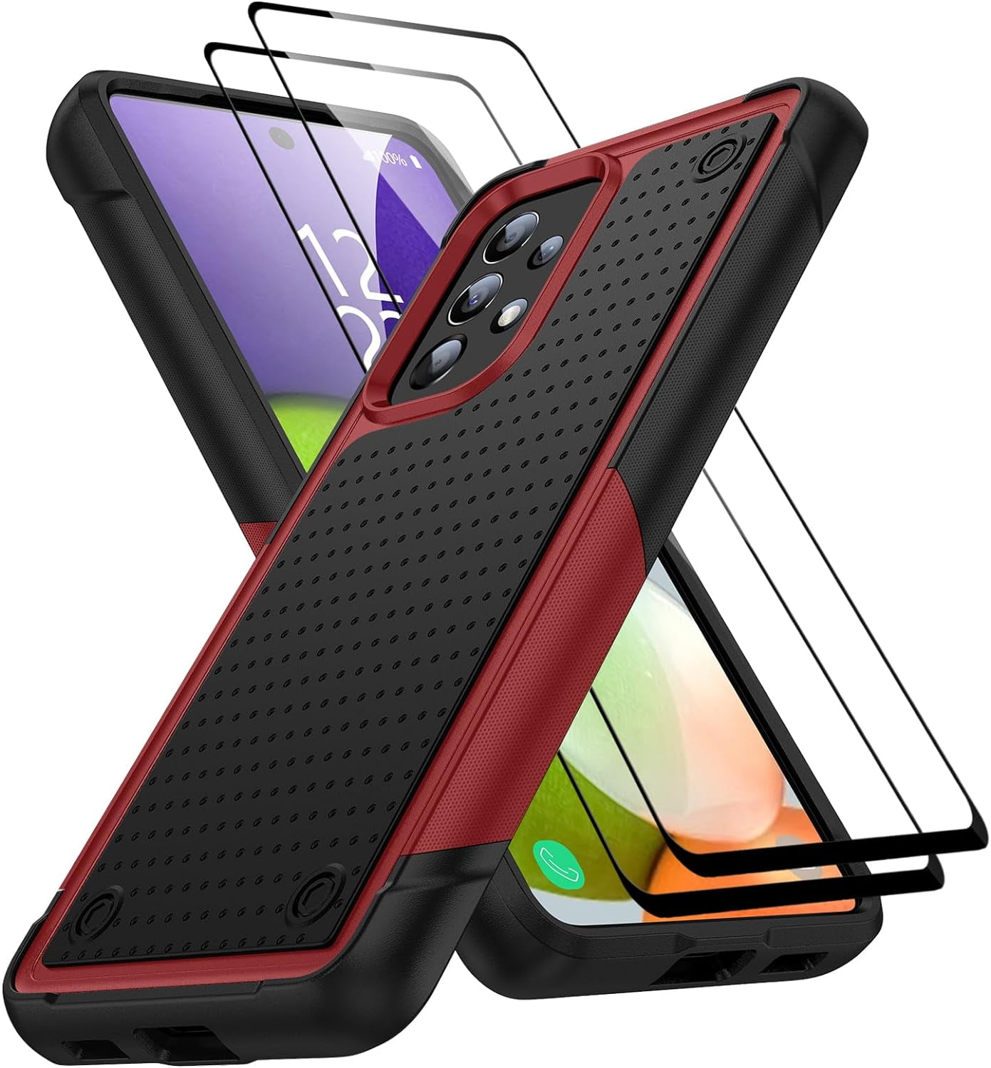 for Galaxy A52 Case, Samsung Galaxy A52 5G Case for Women, Military ...