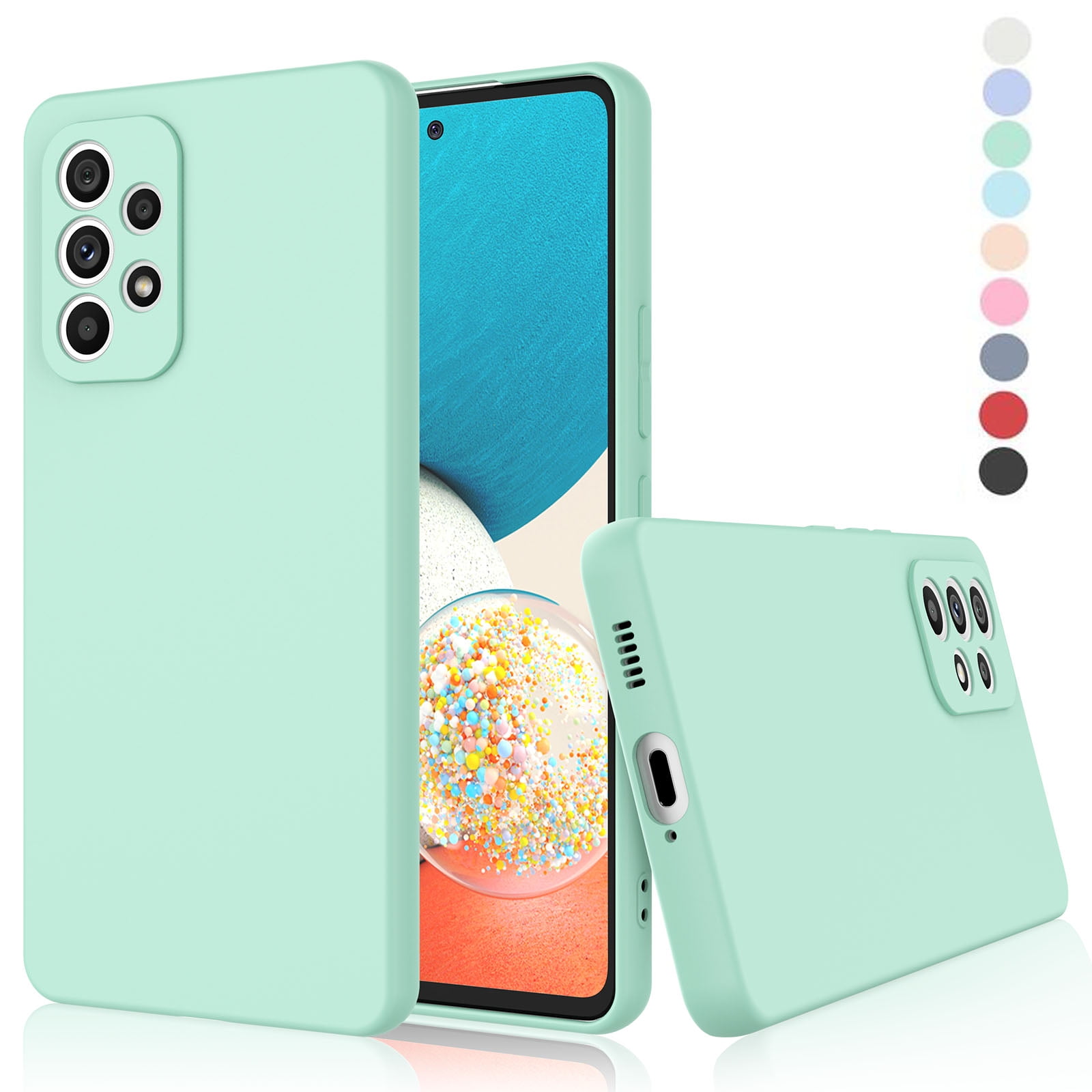 Galaxy A53 5G Case, Takfox Samsung Galaxy A53 Basic Case [Frosted] Shockproof Case Liquid ...