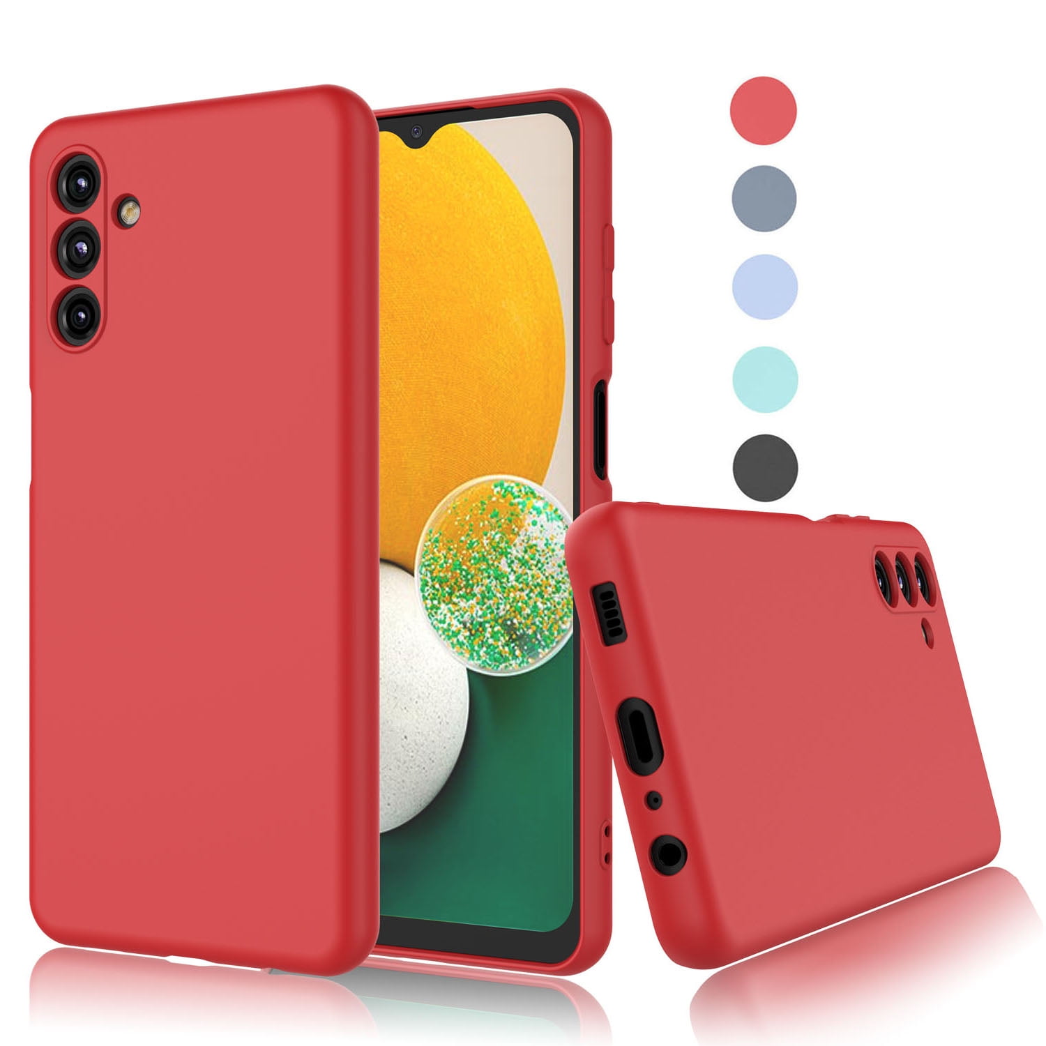 Galaxy A54 5G Case, Takfox Samsung Galaxy A54 5G 6.4" Basic Case [Frosted] Shockproof Case ...