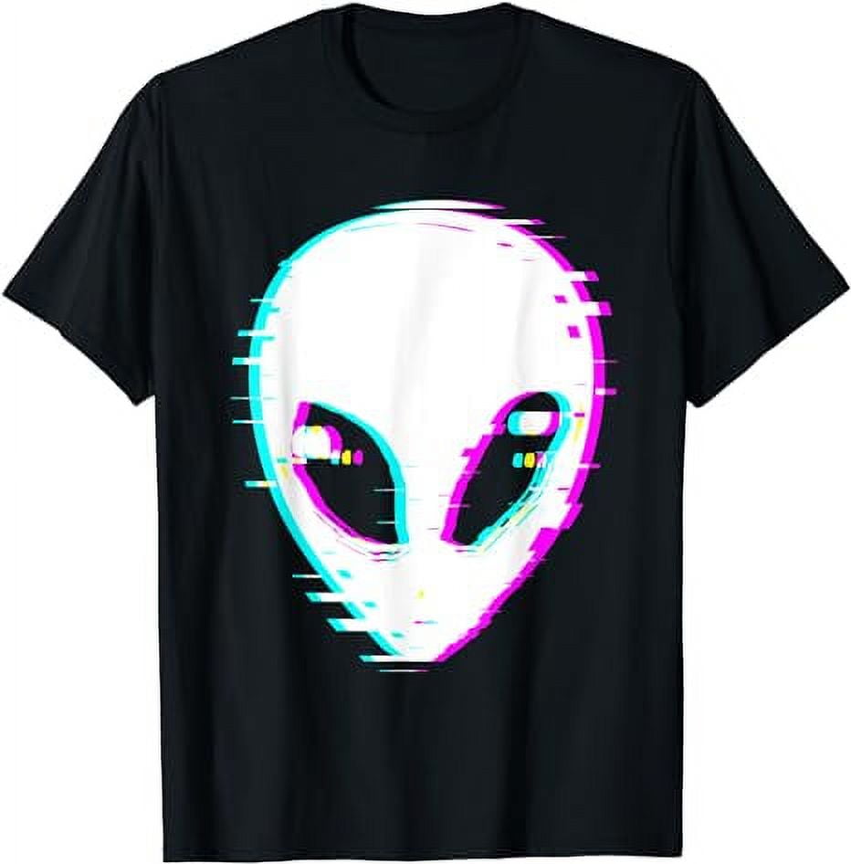 Galaxy Alien Face T-Shirt - Walmart.com