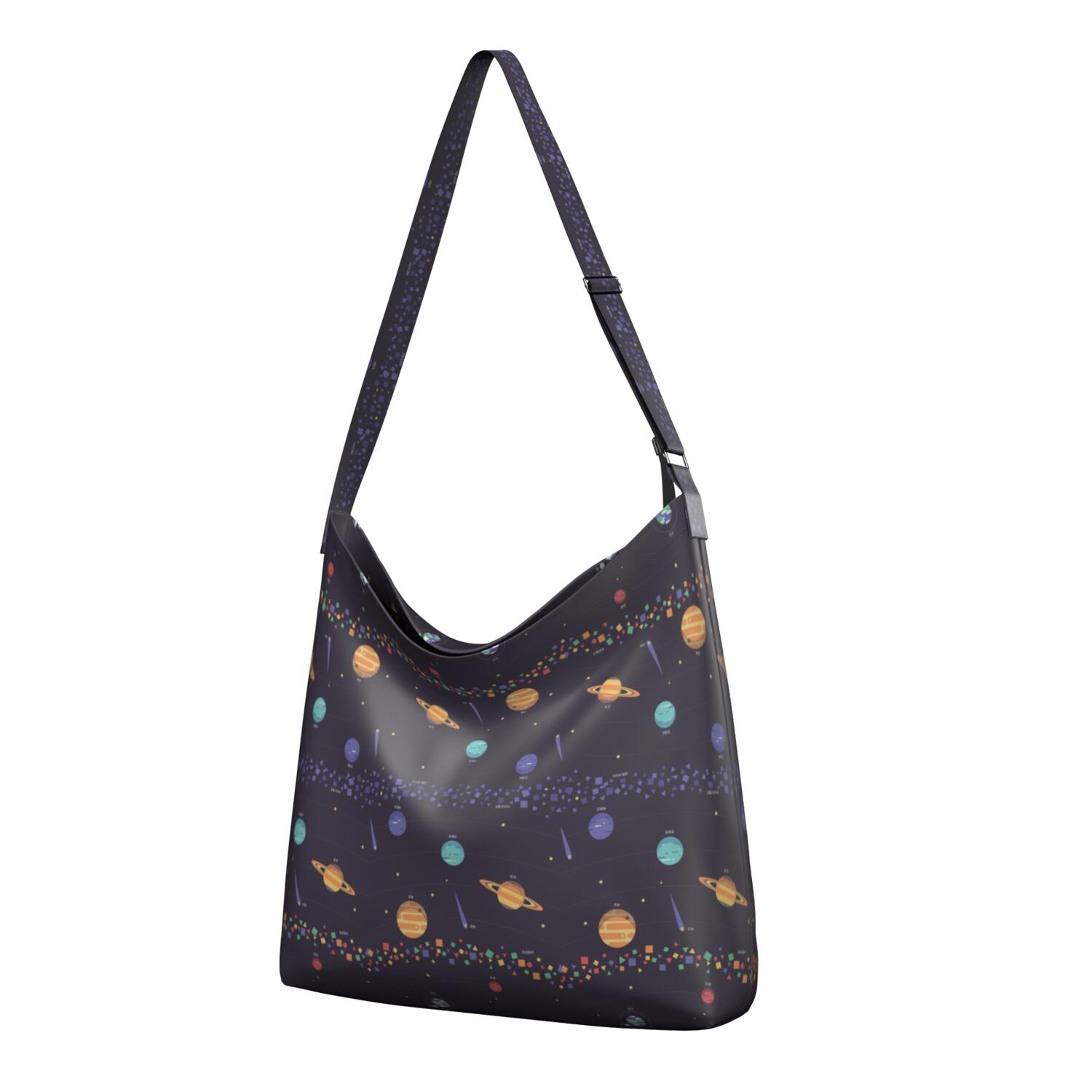 Galaxy Astronaut Canvas Tote Bag – Starry Night Cosmos Outer Space ...