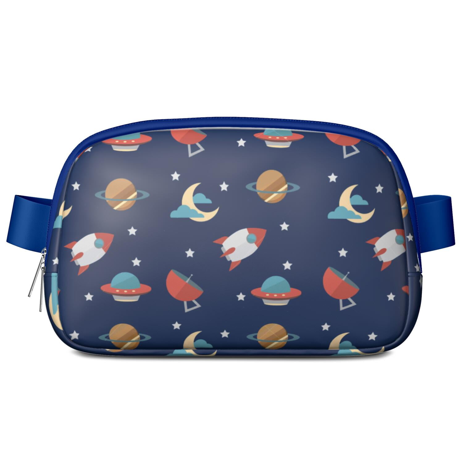 Galaxy Astronaut Waist Bag – Outer Space Rocket and Nebula Design Fanny ...