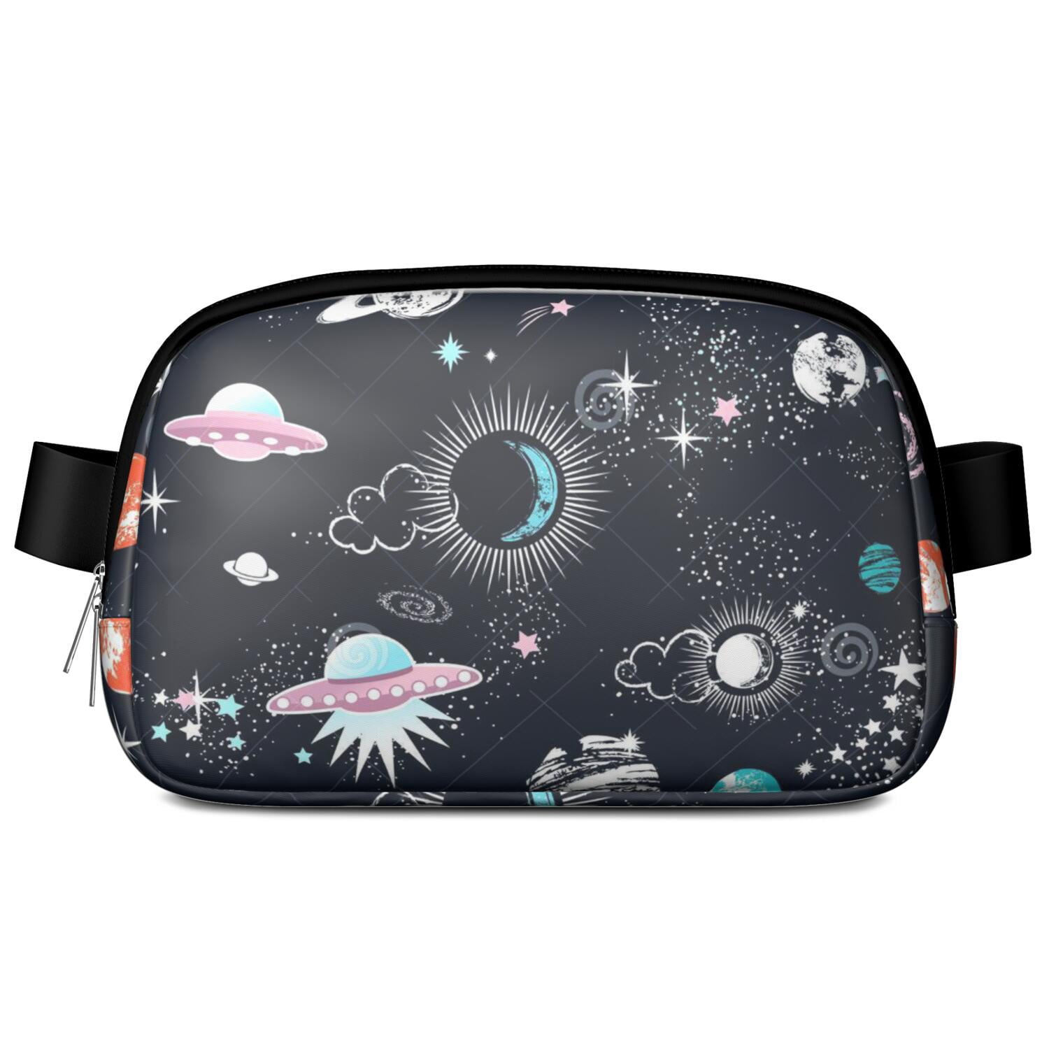 Galaxy Astronaut Waist Bag – Outer Space Rocket and Nebula Design Fanny ...