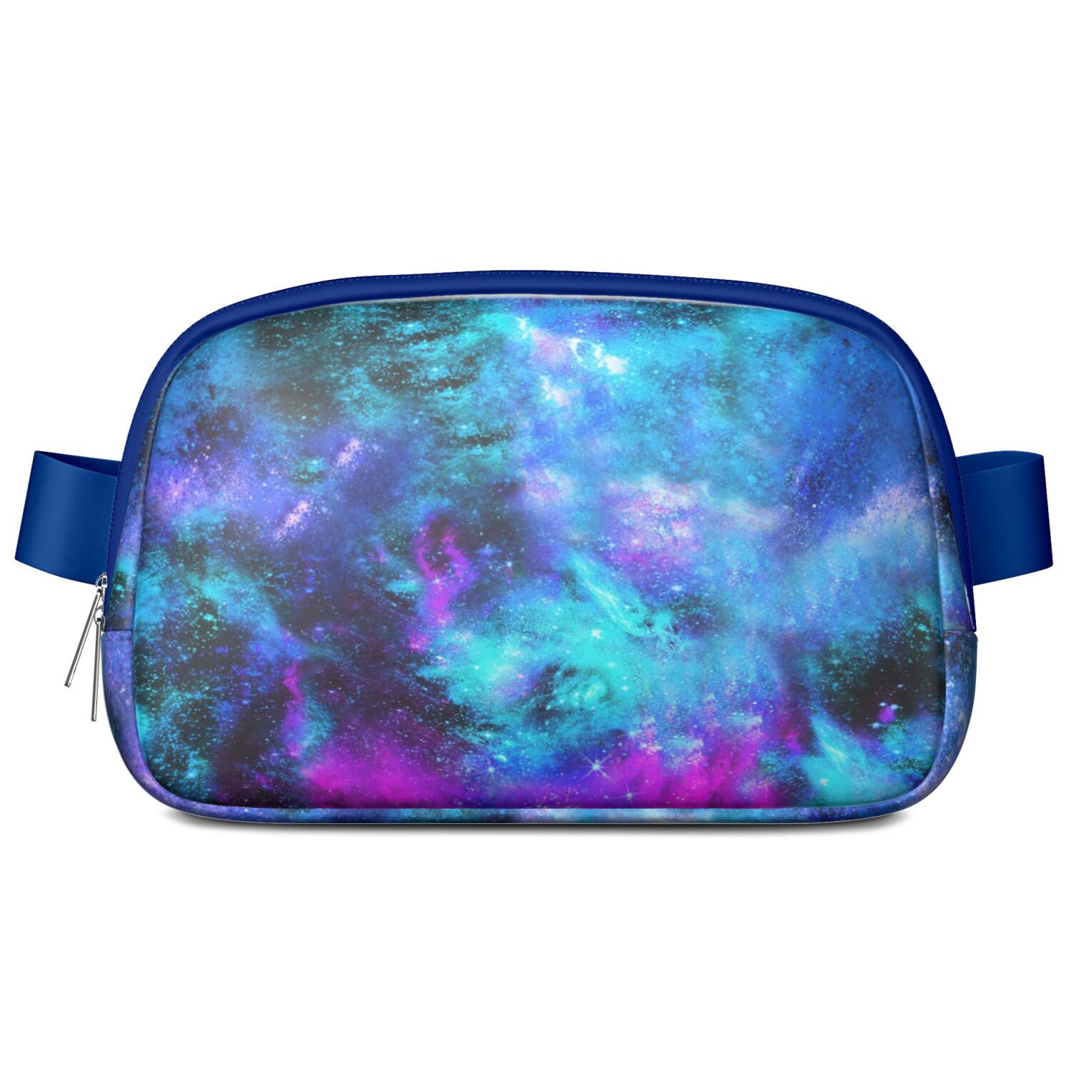 Galaxy Astronaut Waist Bag – Outer Space Rocket and Nebula Design Fanny ...
