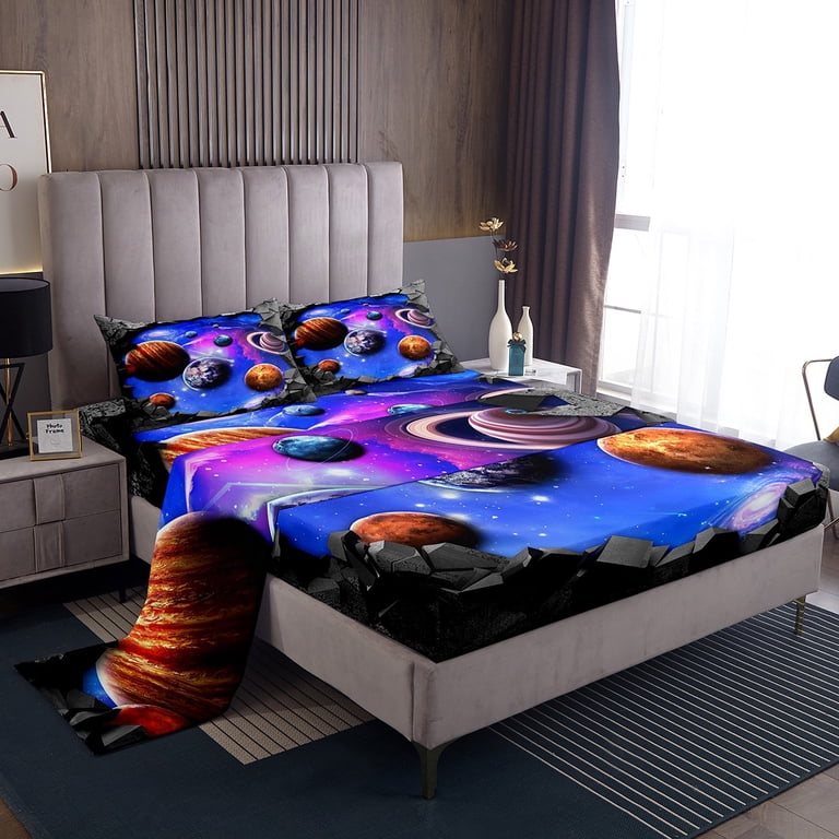 Galaxy Themed Bedroom