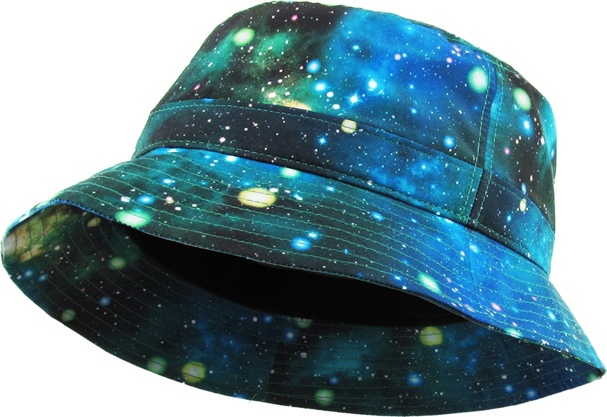 Galaxy Bucket Hat Fashion Space Print Summer Cap - Walmart.com