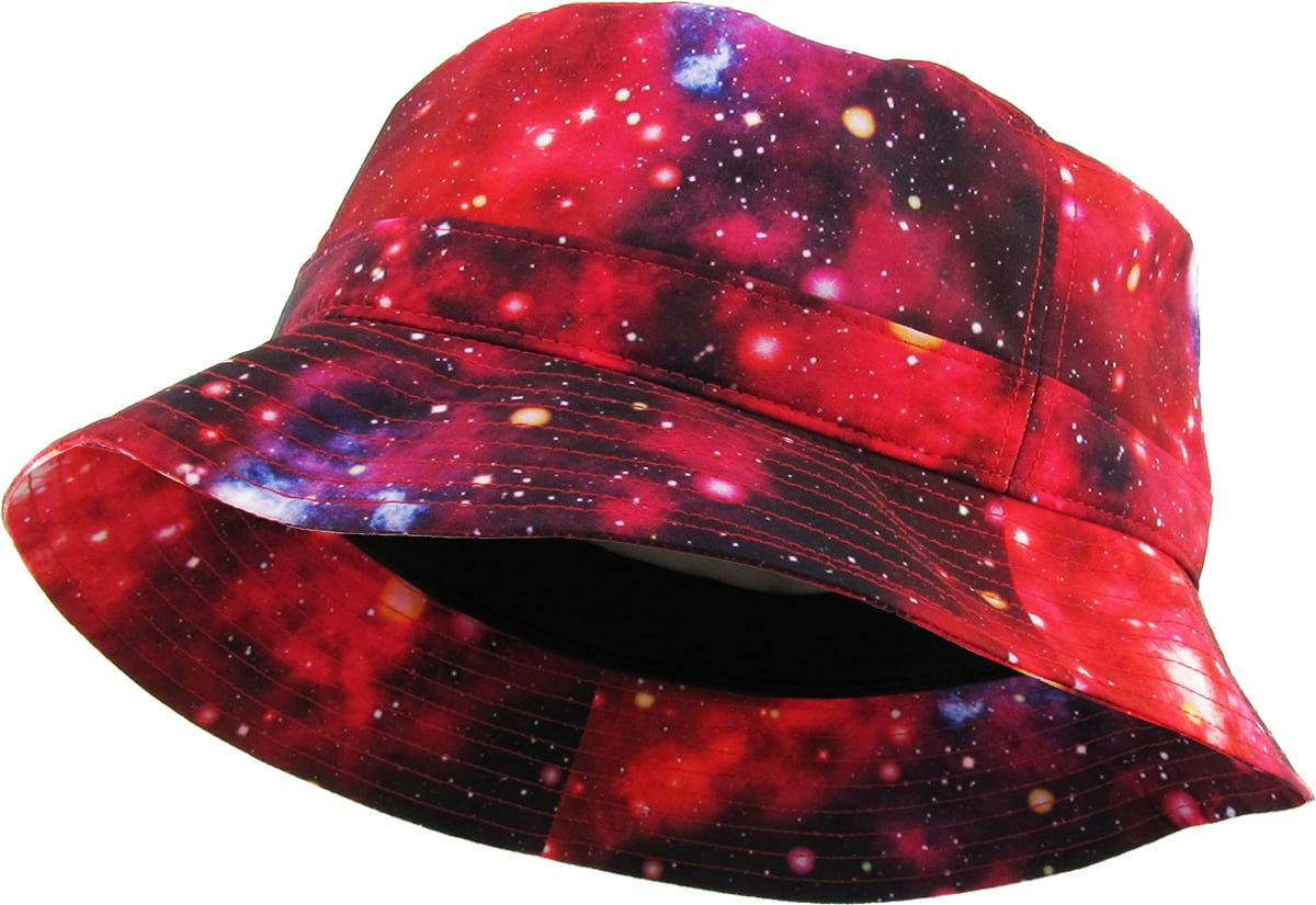 Galaxy Bucket Hat Fashion Space Print Summer Cap - Walmart.com
