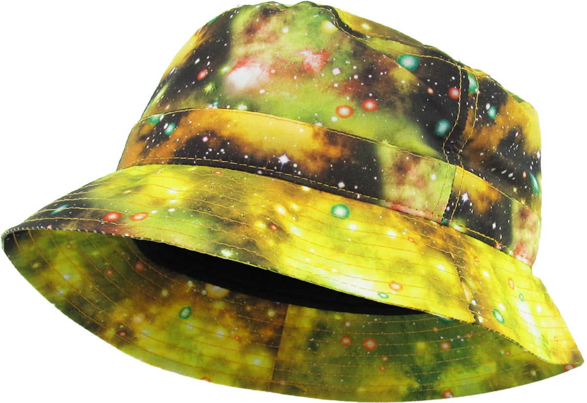 Galaxy Bucket Hat Fashion Space Print Summer Cap - Walmart.com