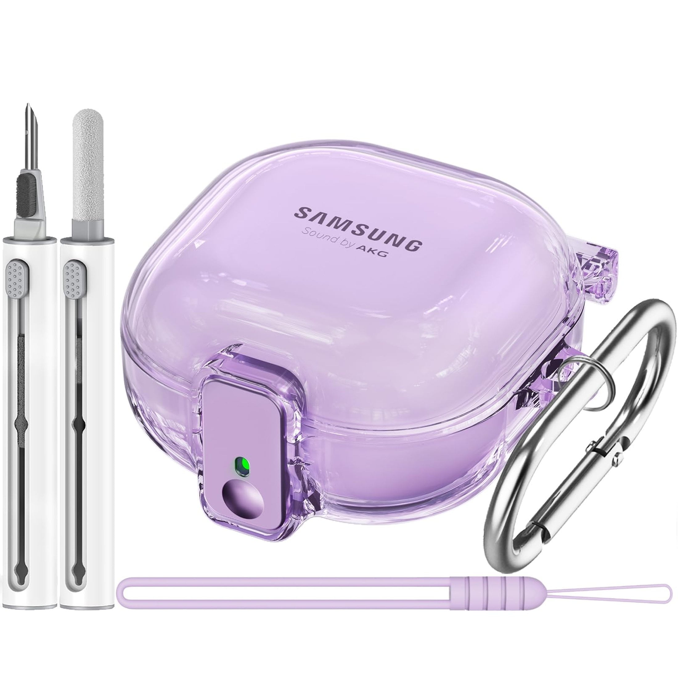 Galaxy Buds Pro 2 Secure Case with Keychain and Silicone Strap in ...