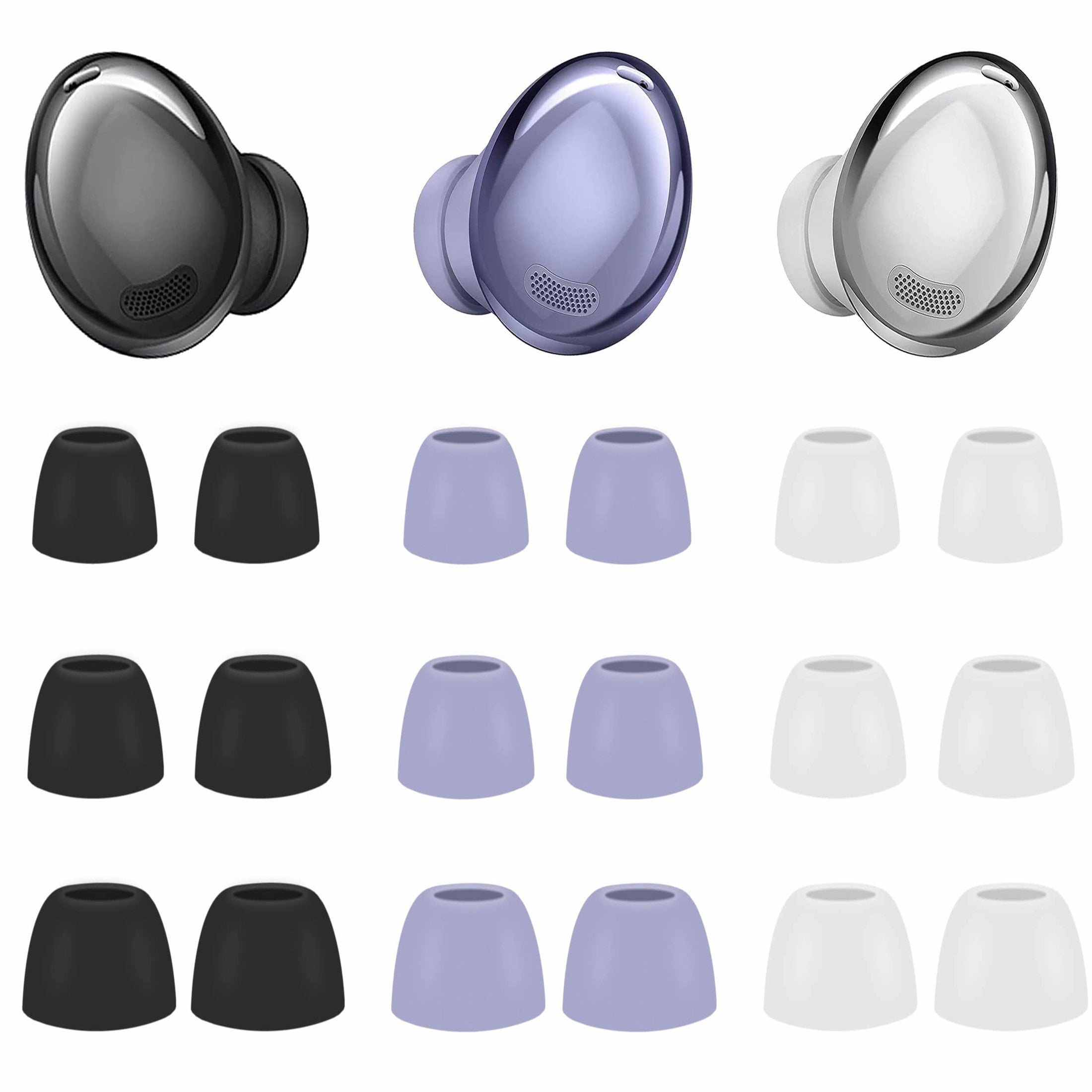 Galaxy Buds Pro Replacement Ear Tips Set with Flexible Silicone Fit ...