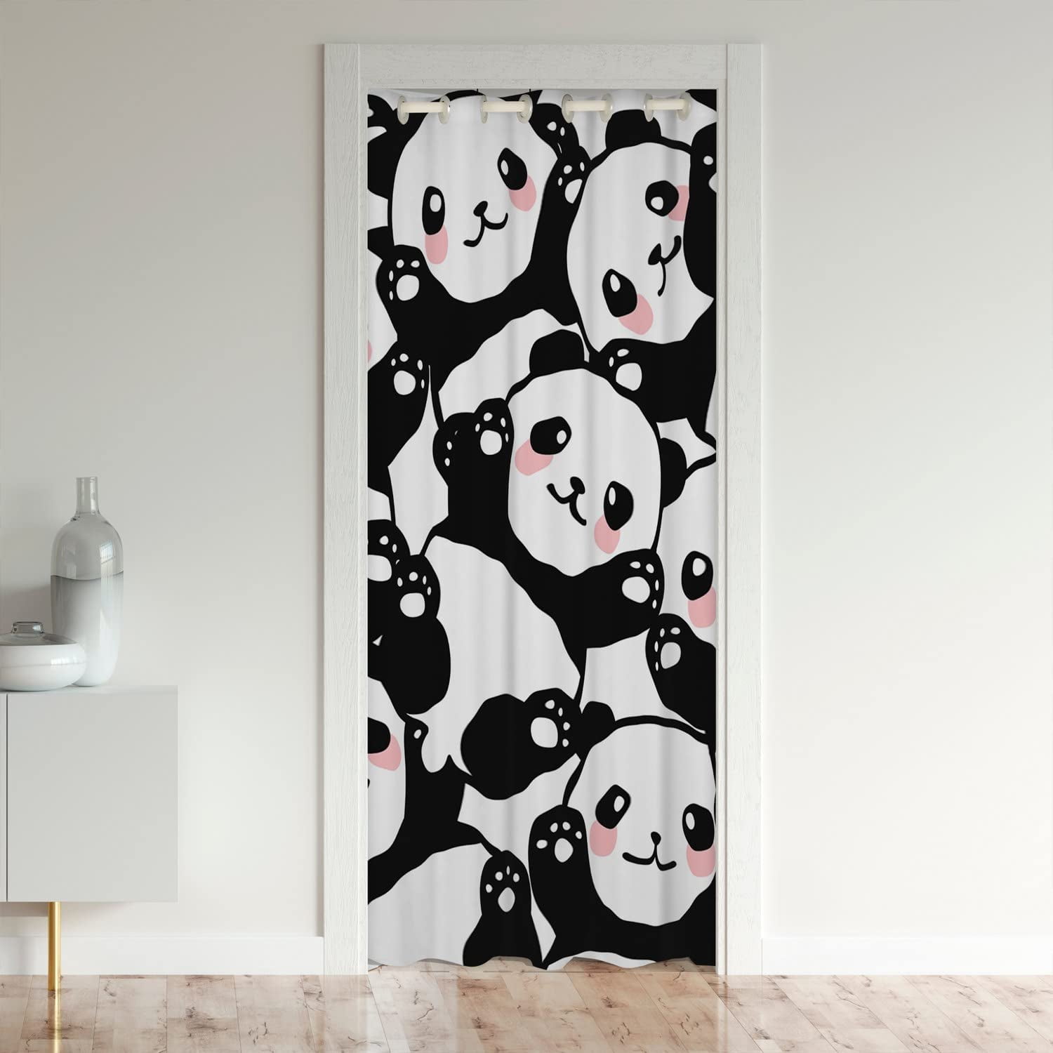 Galaxy Butterfly Panda Door Curtains Doorway Closet Curtain for Kids ...
