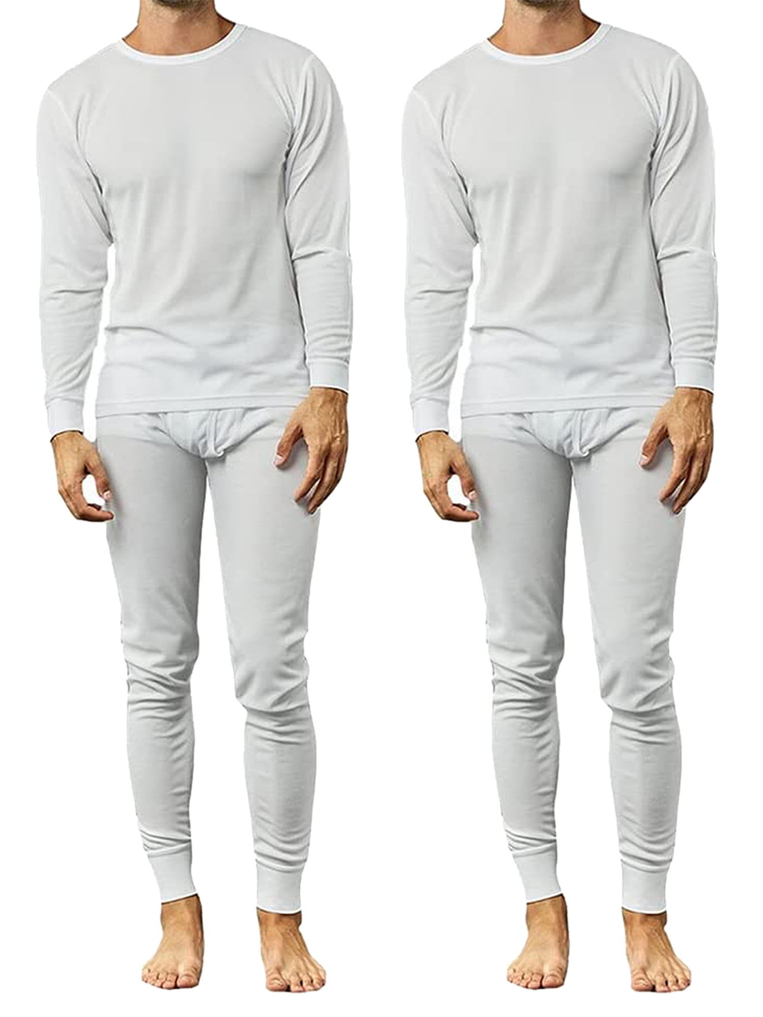 Galaxy By Harvic Men's Lightweight Thermal Set, Top and Bottom, Odor ...