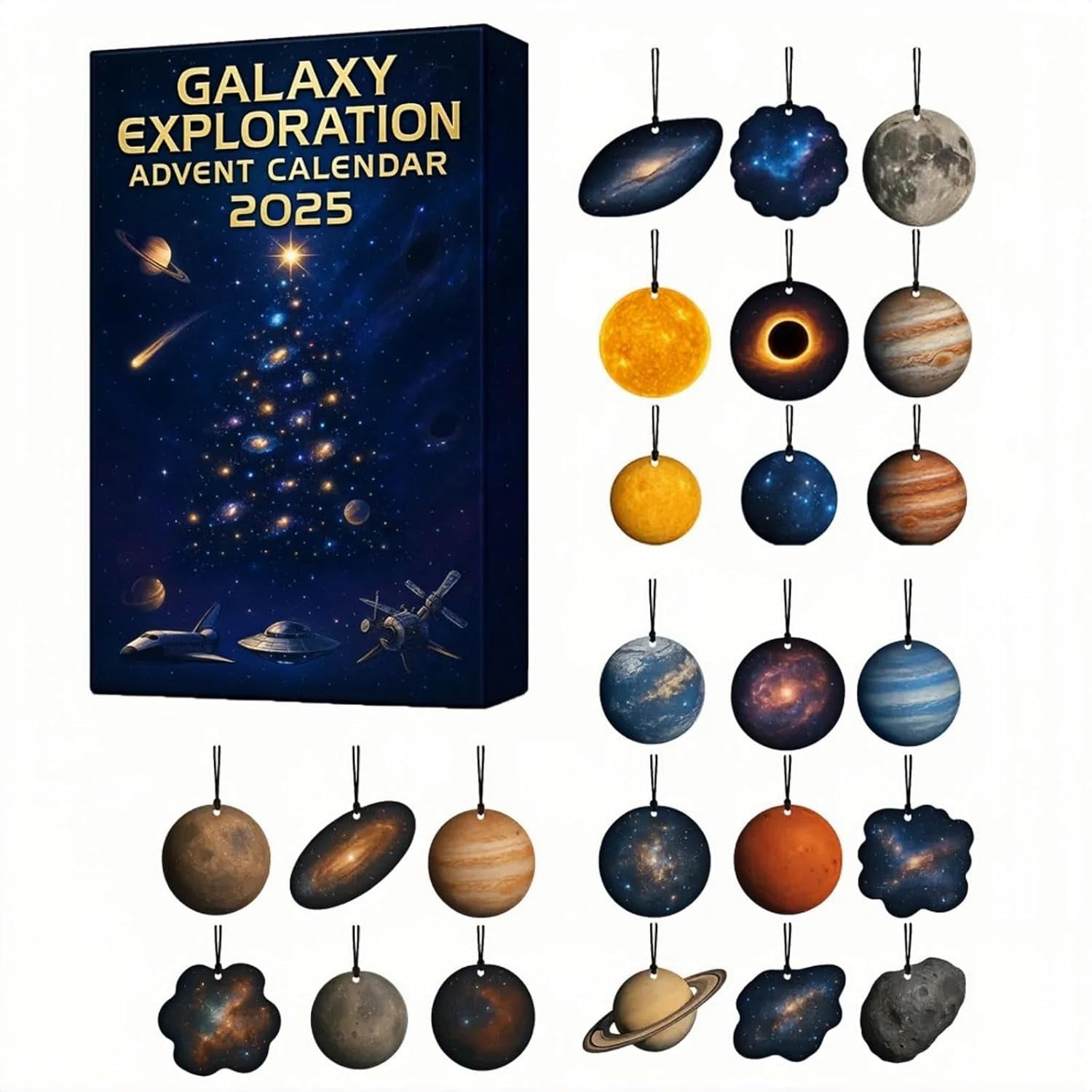 Galaxy Exploration Advent Calendar,Christmas Countdown Advent Calendar ...