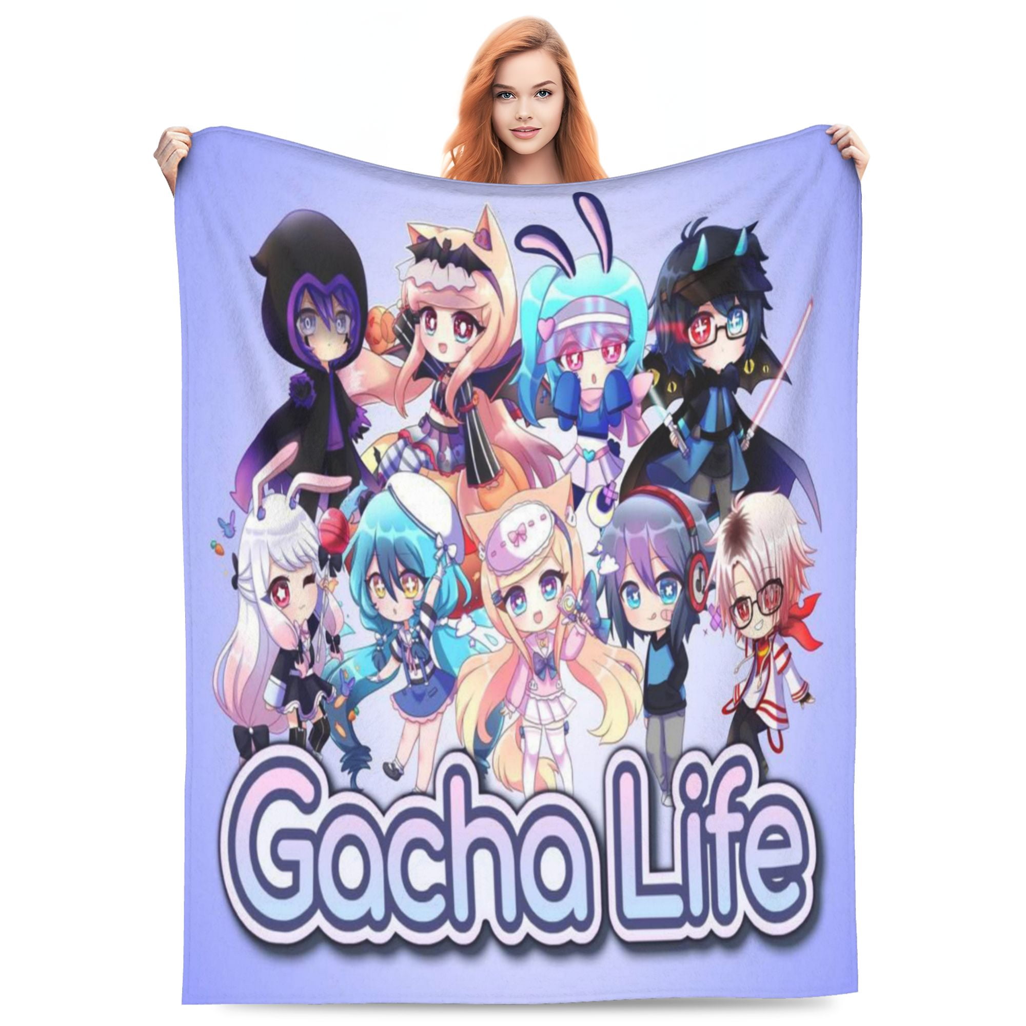 Galaxy Gacha Life 3D Printing Blanket, Lightweight Throw Blankets ...