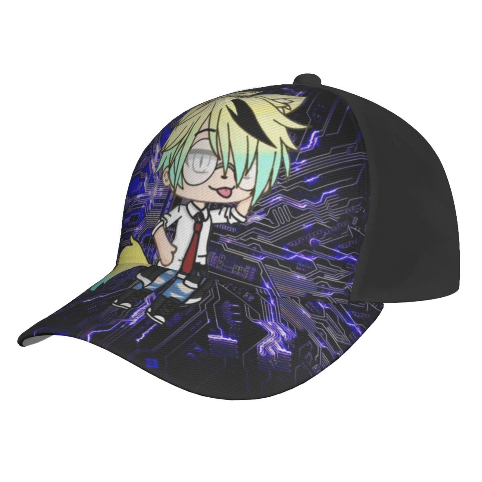 Galaxy Gacha Life Baseball Cap Snapback Hats Adjustable Trucker Hat For ...