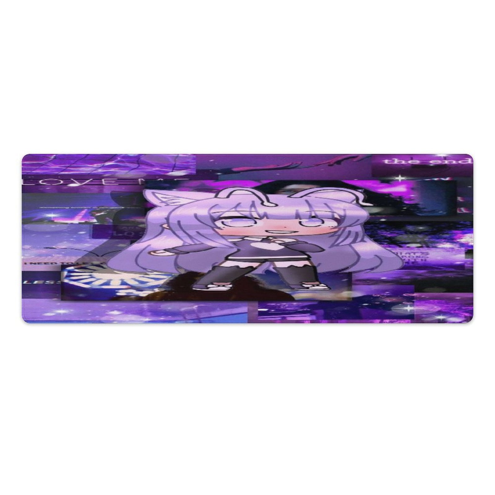 Galaxy Gacha Life Computer Mouse Mat with Anti-Slip Rubber Base Anti ...