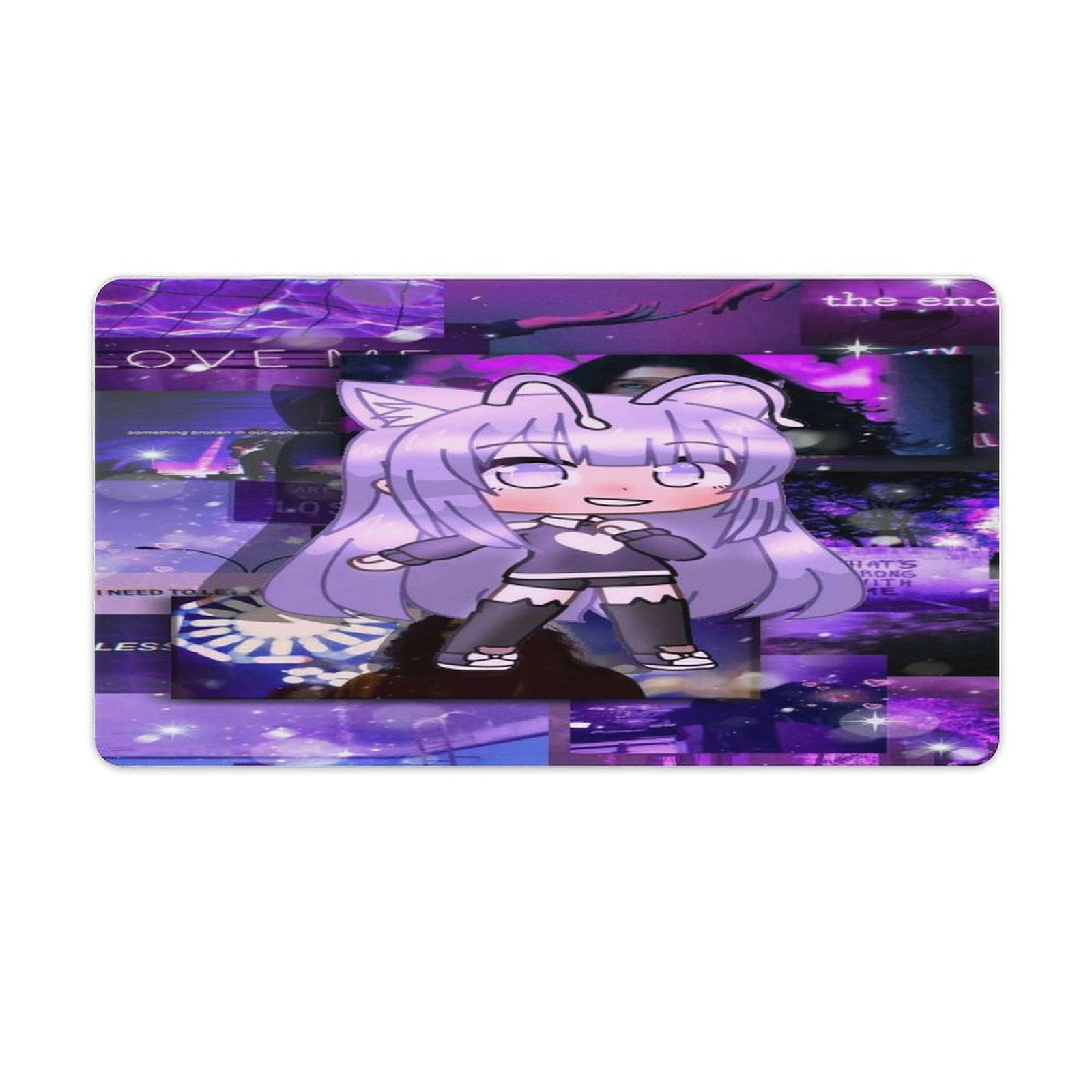 Galaxy Gacha Life Computer Mouse Mat with Anti-Slip Rubber Base Anti ...