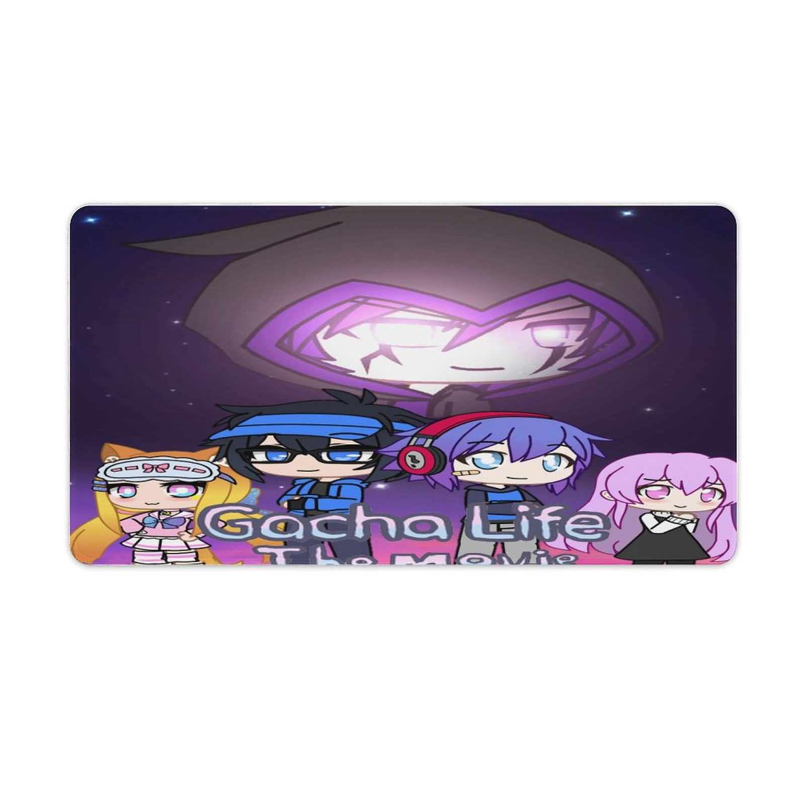 Galaxy Gacha Life Computer Mouse Mat with Anti-Slip Rubber Base Anti ...