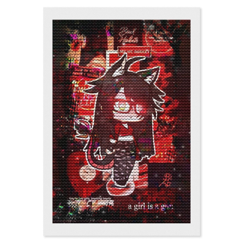 Galaxy Gacha Life Diamond Art Kits for Adults Kids,DIY 5D Round Full ...