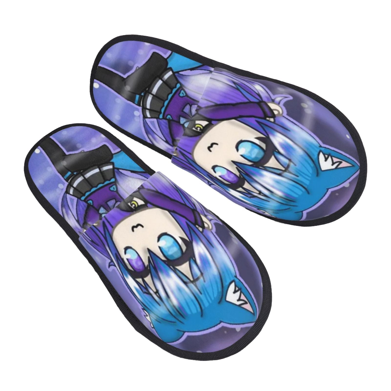 Galaxy Gacha Life House Slippers For Women Men Indoor Outdoor-Cute ...