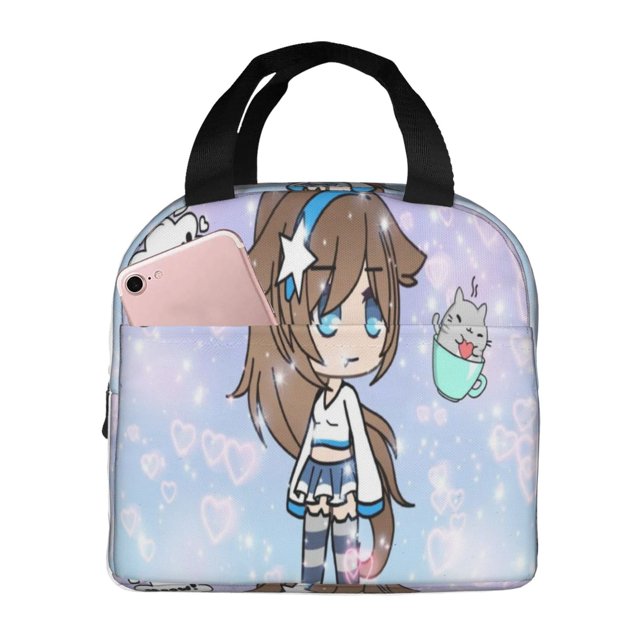 Gacha Life Lunch Bag Lunch Box Insulated Reusable Cooler Tote Bag for ...