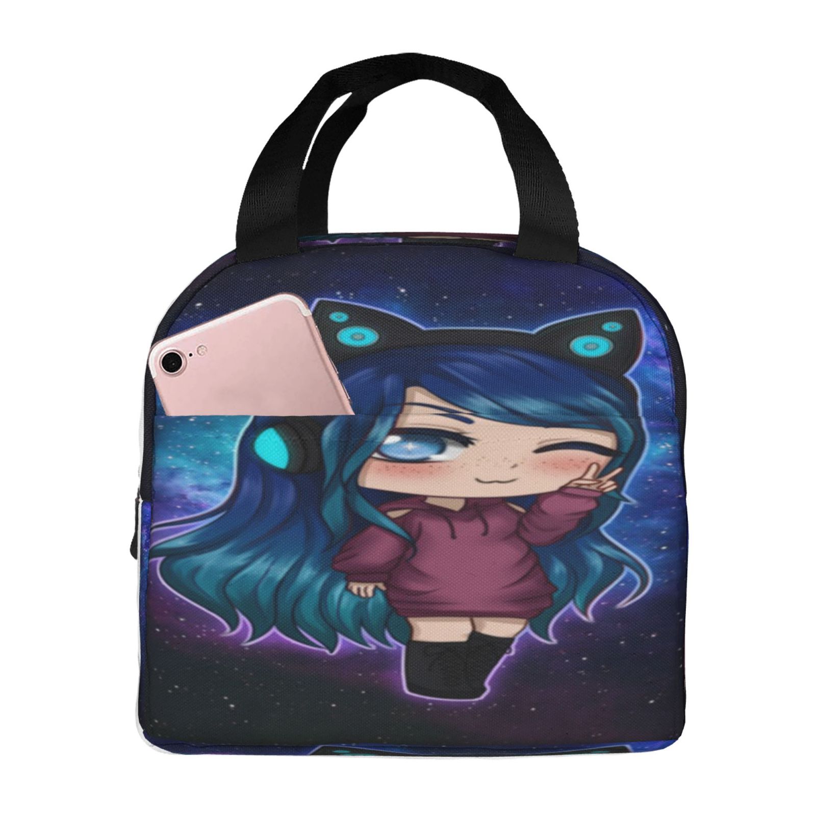 Galaxy Gacha Life Lunch Box Insulated Lunch Bag for Unisex Women Men ...