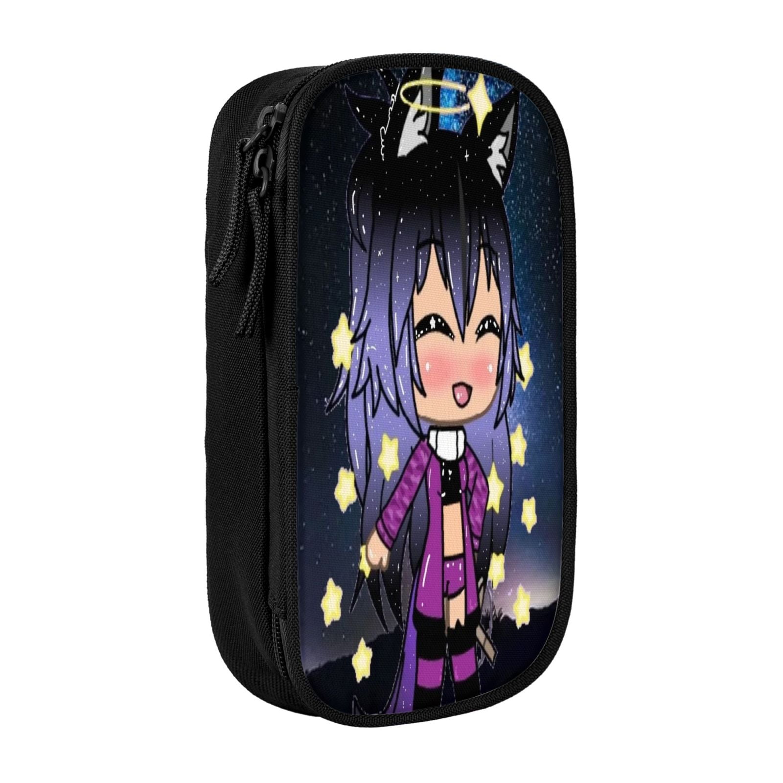 Galaxy Gacha Life Pencil Case Portable Pen Bag Pouch With Zipper For ...