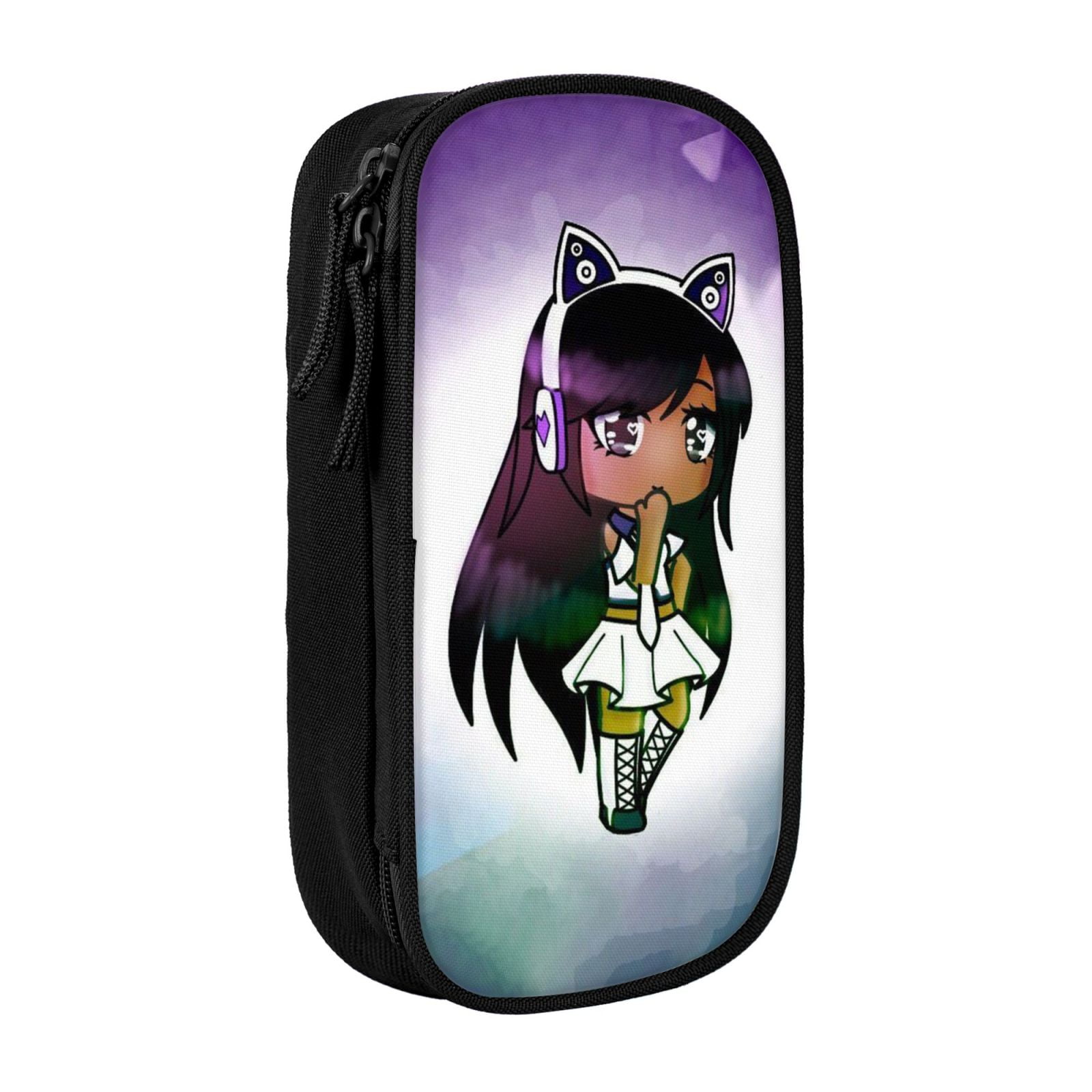 Galaxy Gacha Life Pencil Case Portable Pen Bag Pouch With Zipper For ...