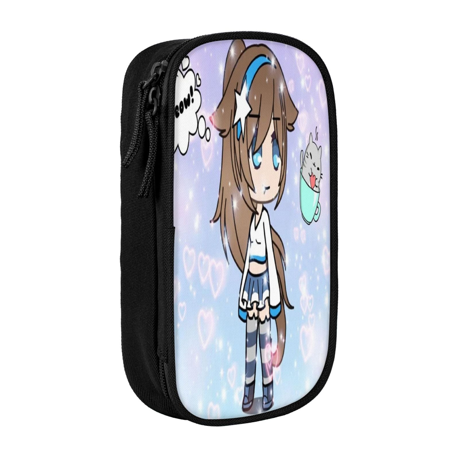 Galaxy Gacha Life Pencil Case Portable Pen Bag Pouch With Zipper For ...