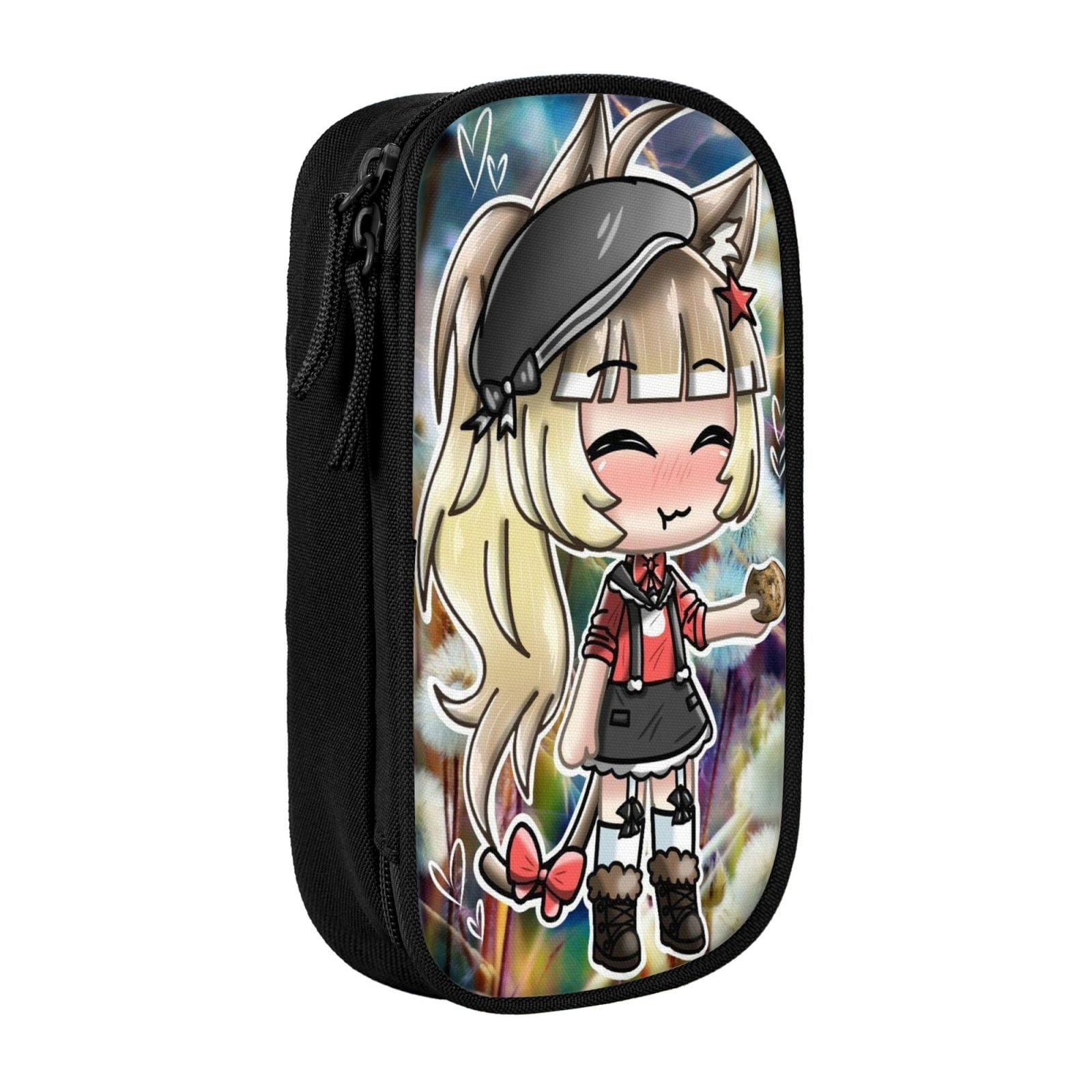 Galaxy Gacha Life Pencil Case Portable Pen Bag Pouch With Zipper For ...