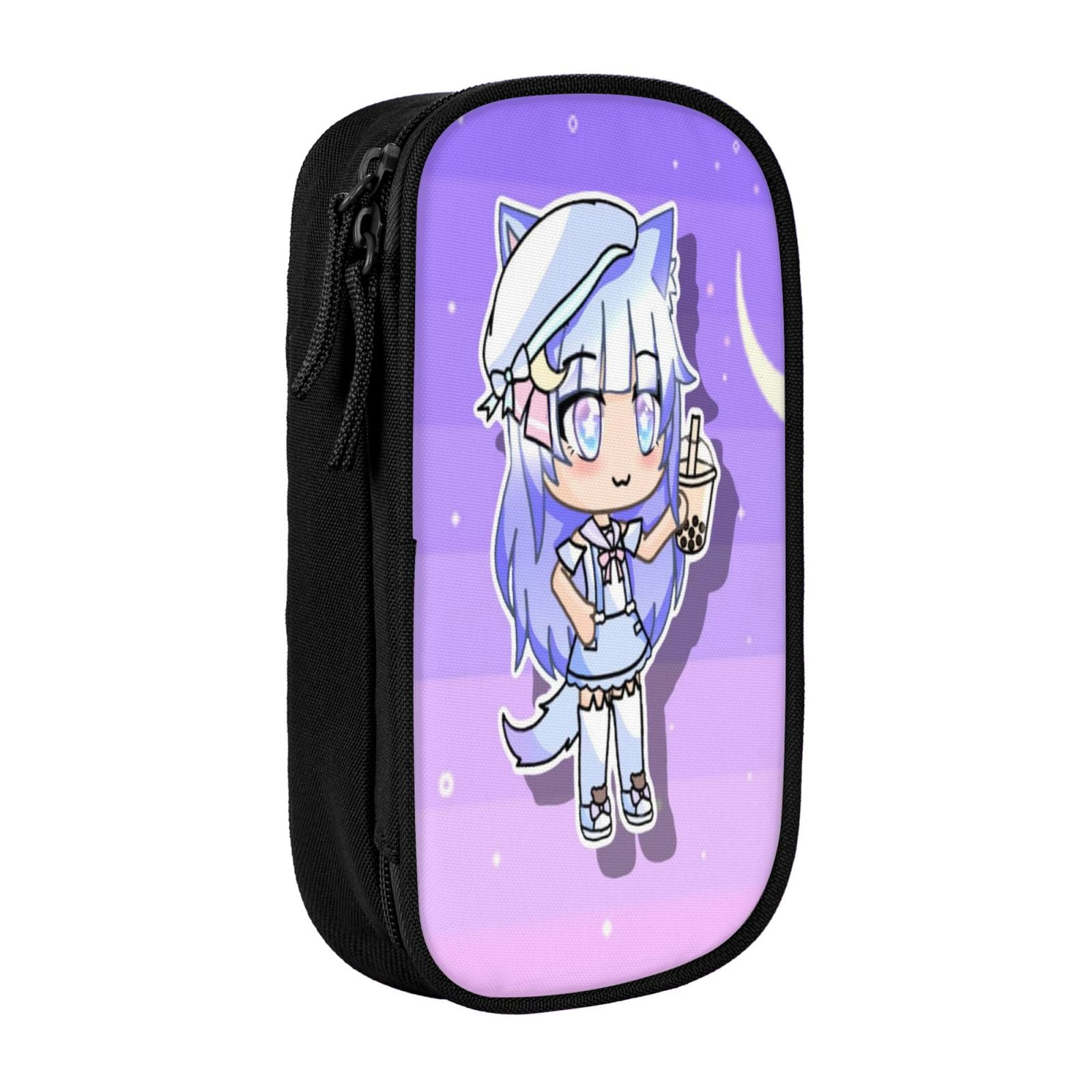 Galaxy Gacha Life Pencil Case Portable Pen Bag Pouch With Zipper For ...