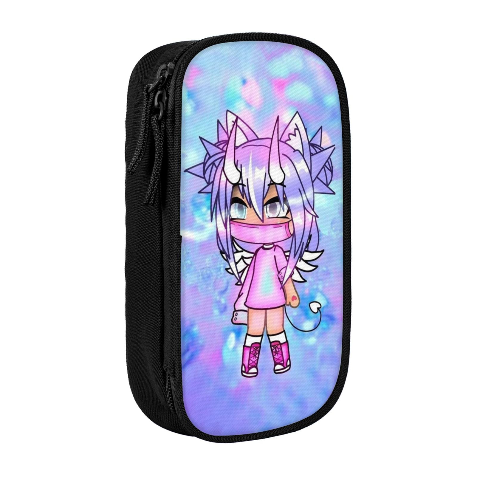 Galaxy Gacha Life Pencil Case Portable Pen Bag Pouch With Zipper For ...